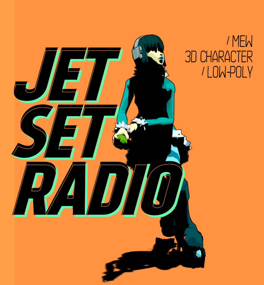 ArtStation - Jet Set Radio - Mew