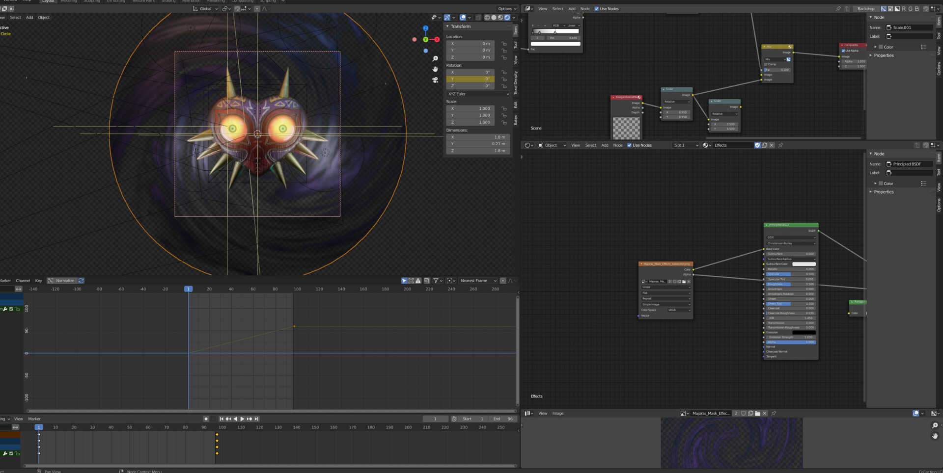 Keegan Keene - Majoras Mask SD