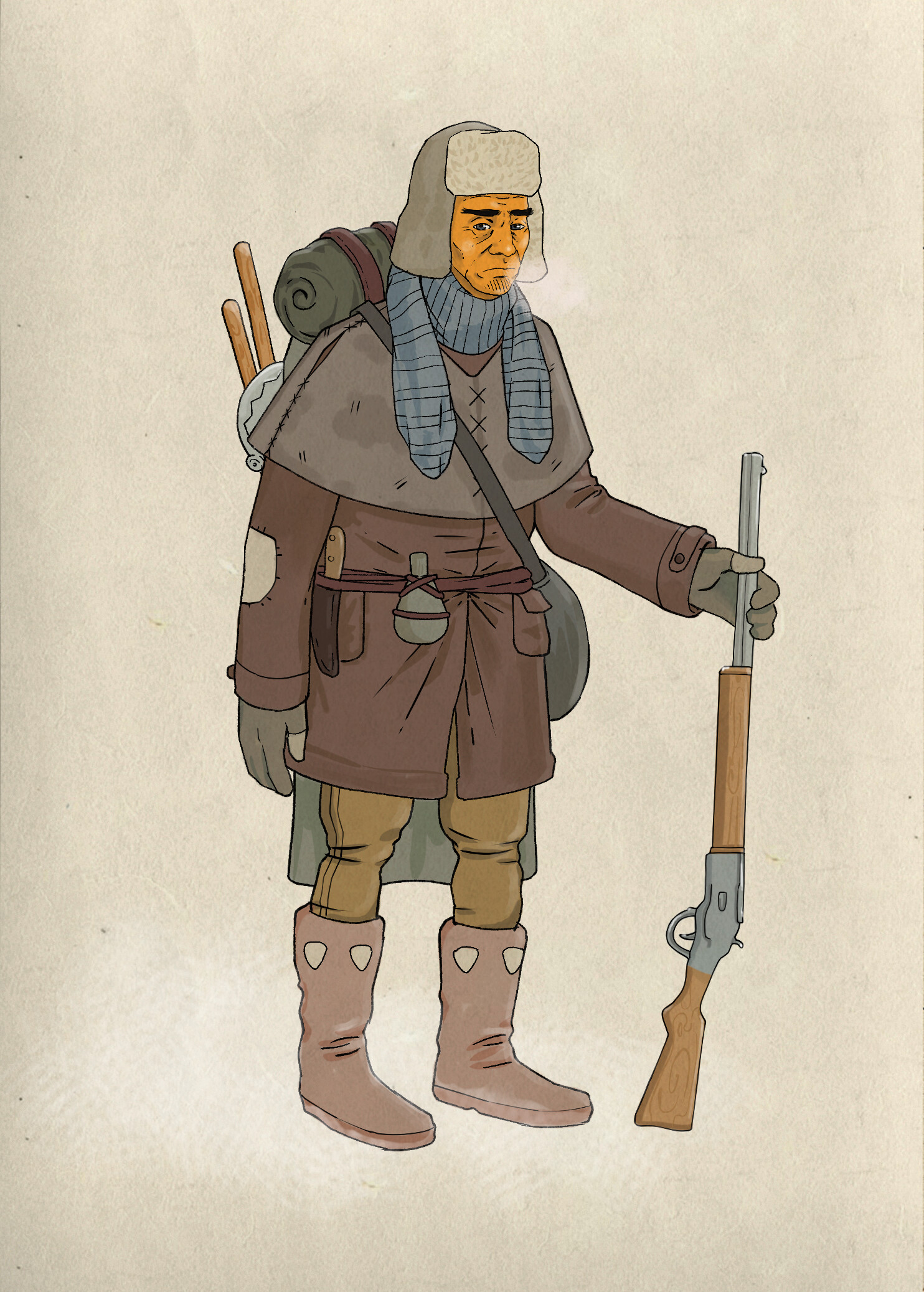 ArtStation - Siberian Hunter