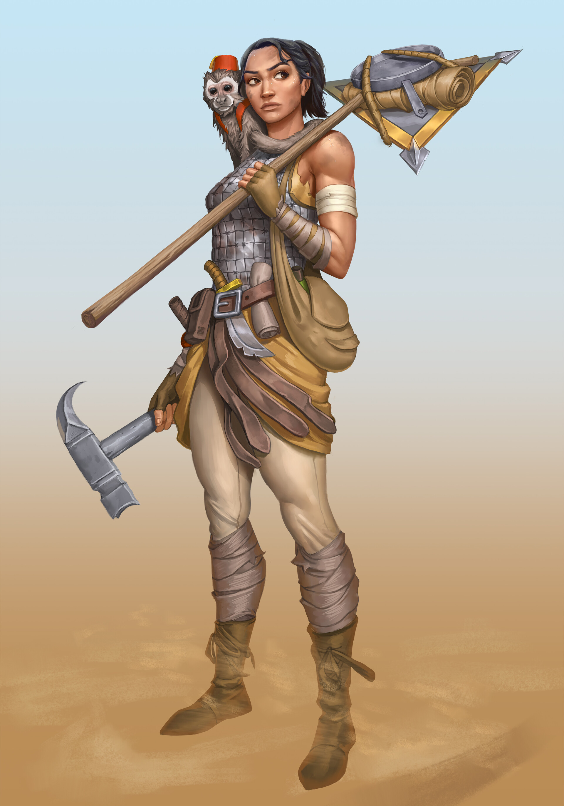 ArtStation - C: Gianna and Amicus