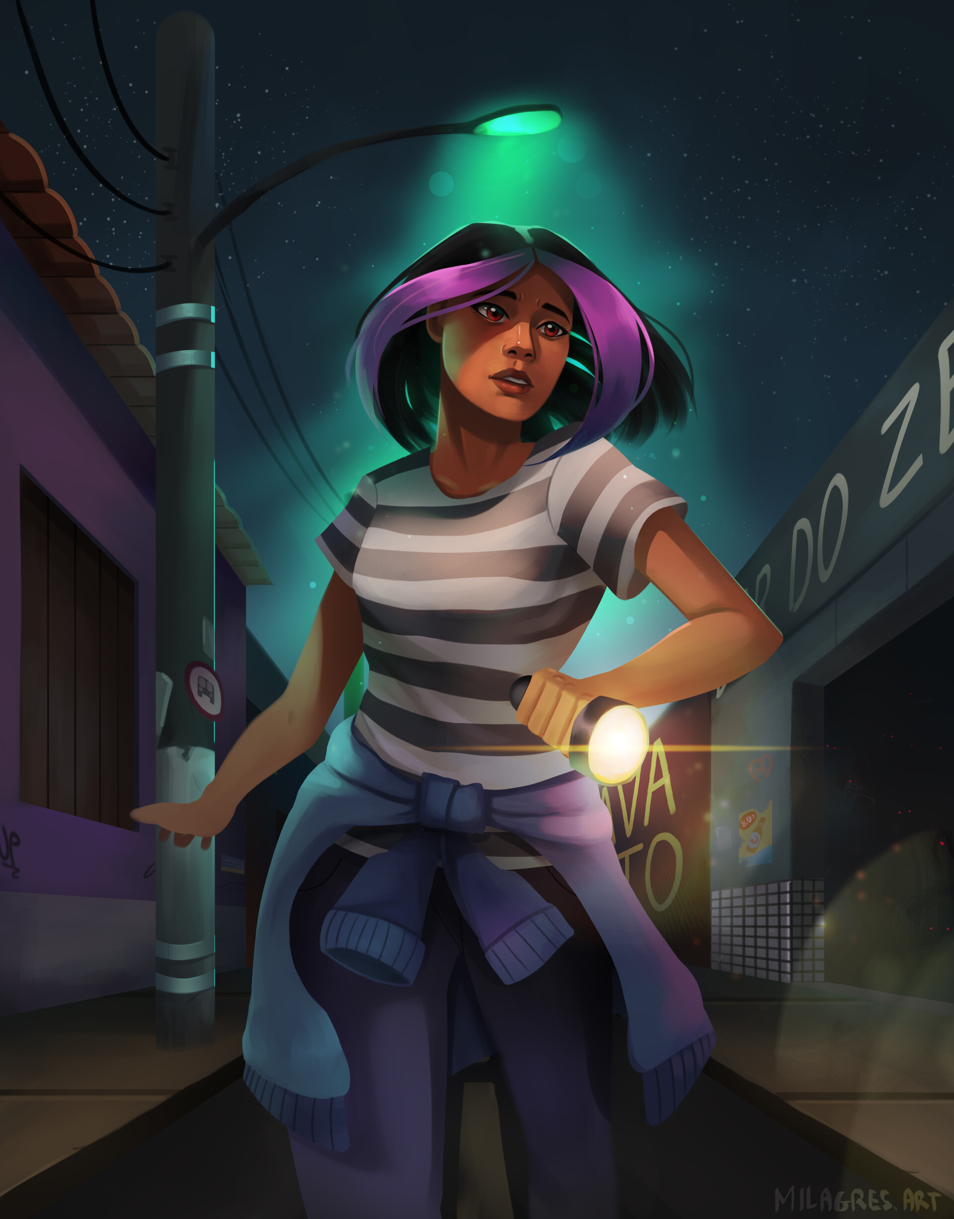 ArtStation - Ana Lúcia - Asleep Fanart