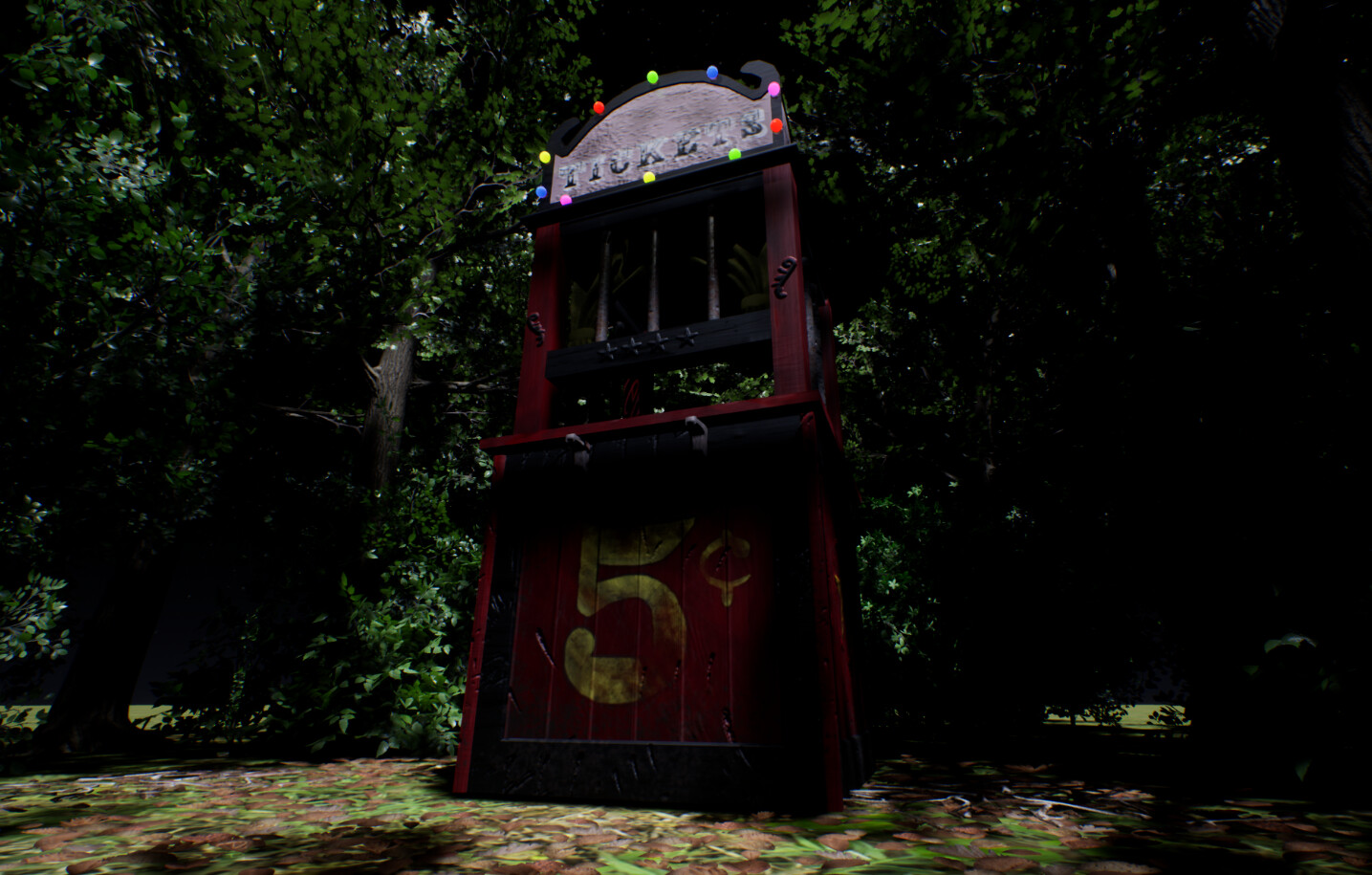 ArtStation - 1940's Ticket Booth