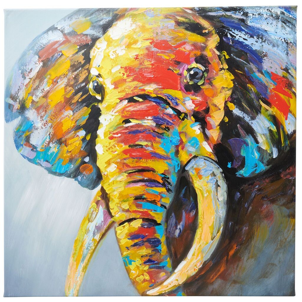 Abstract Elephant Artwork
