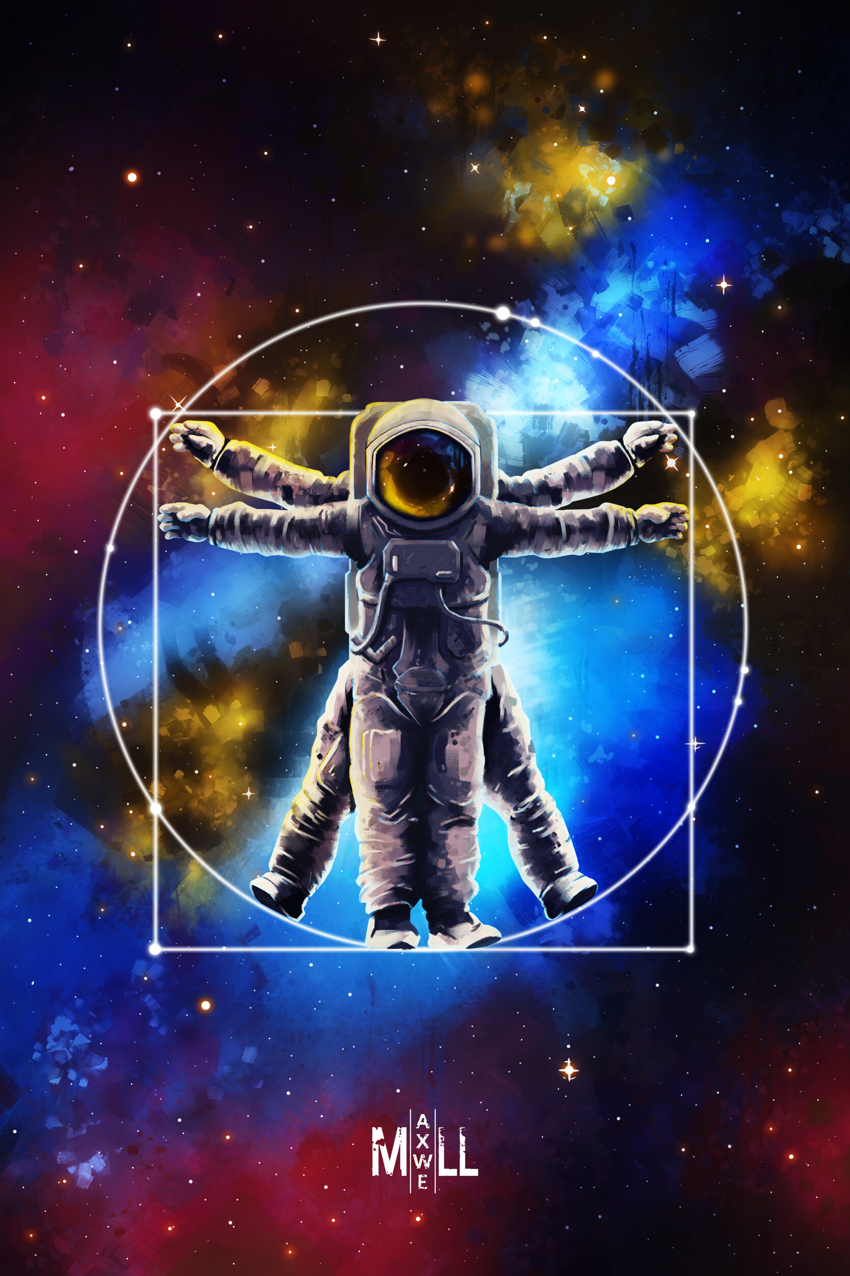 ArtStation - Tractus hominis Vitruvian