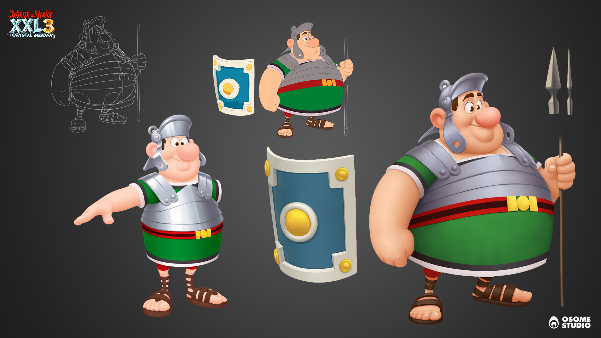 Asterix And Obelix Romans