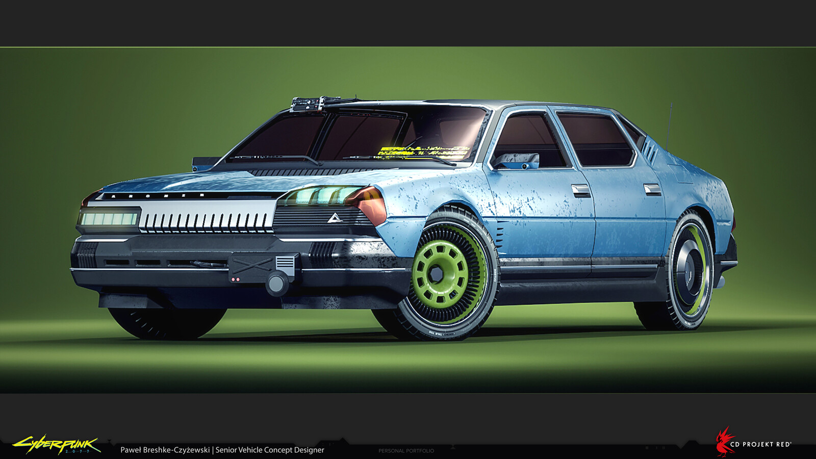 Paweł Breshke-Czyżewski - CYBERPUNK 2077 Archer HELLA EC-D I360