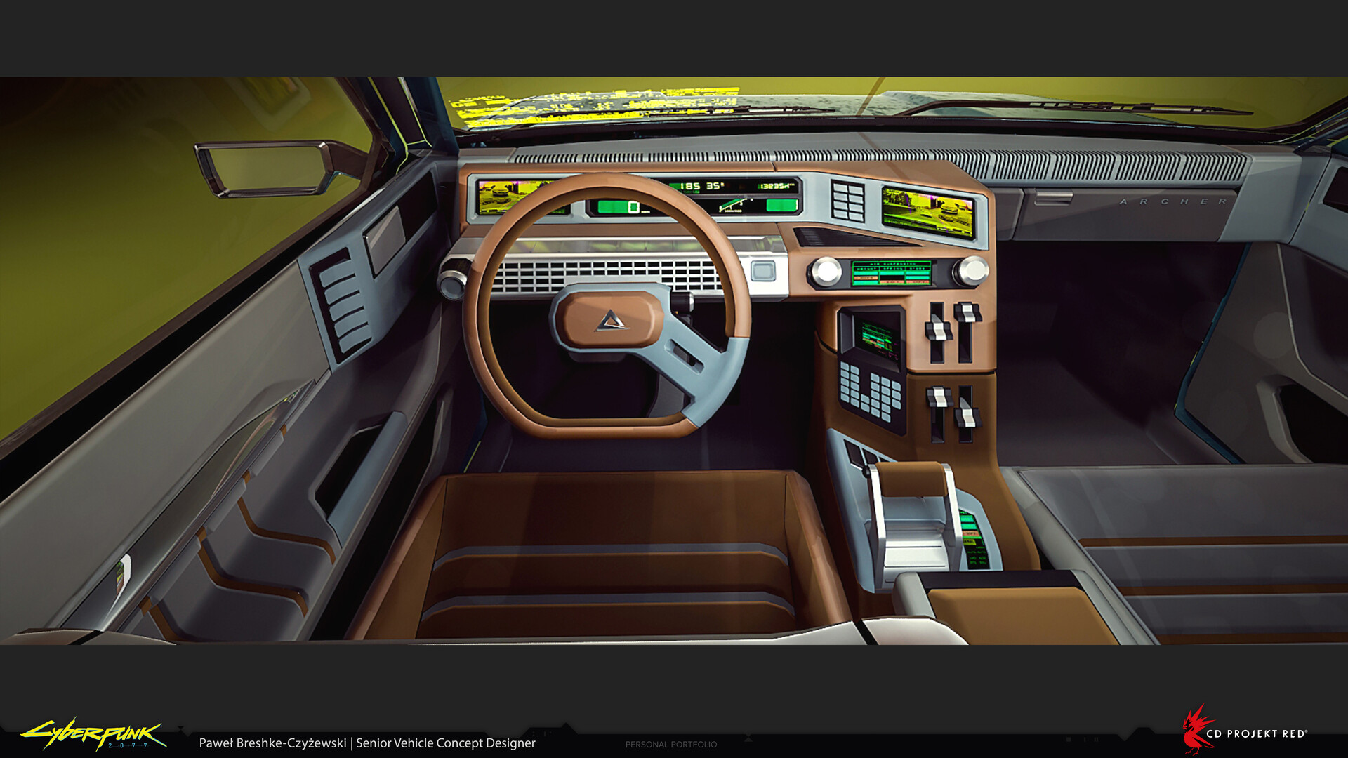 Paweł Breshke-Czyżewski - CYBERPUNK 2077 Archer HELLA EC-D I360