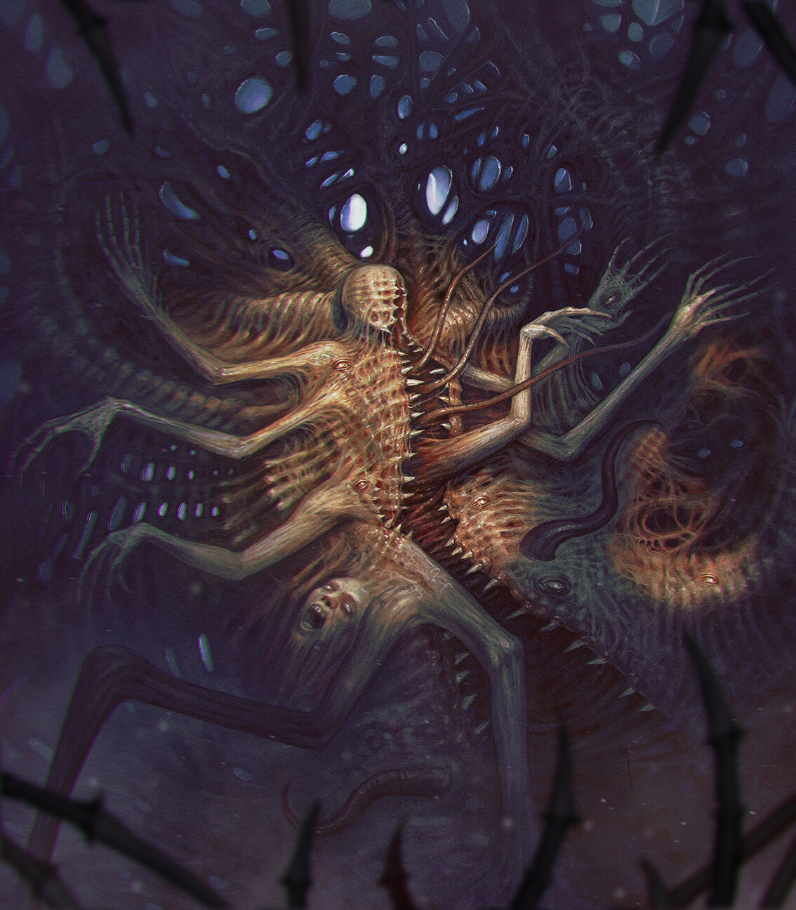 Invisible sun - Body Horror by Martin de Diego : r/ImaginaryHorrors