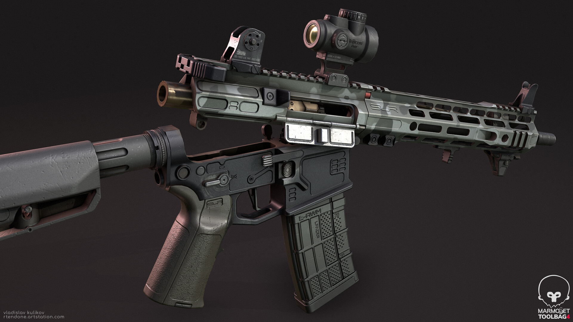 ArtStation - AR-15 SLR Rifleworks