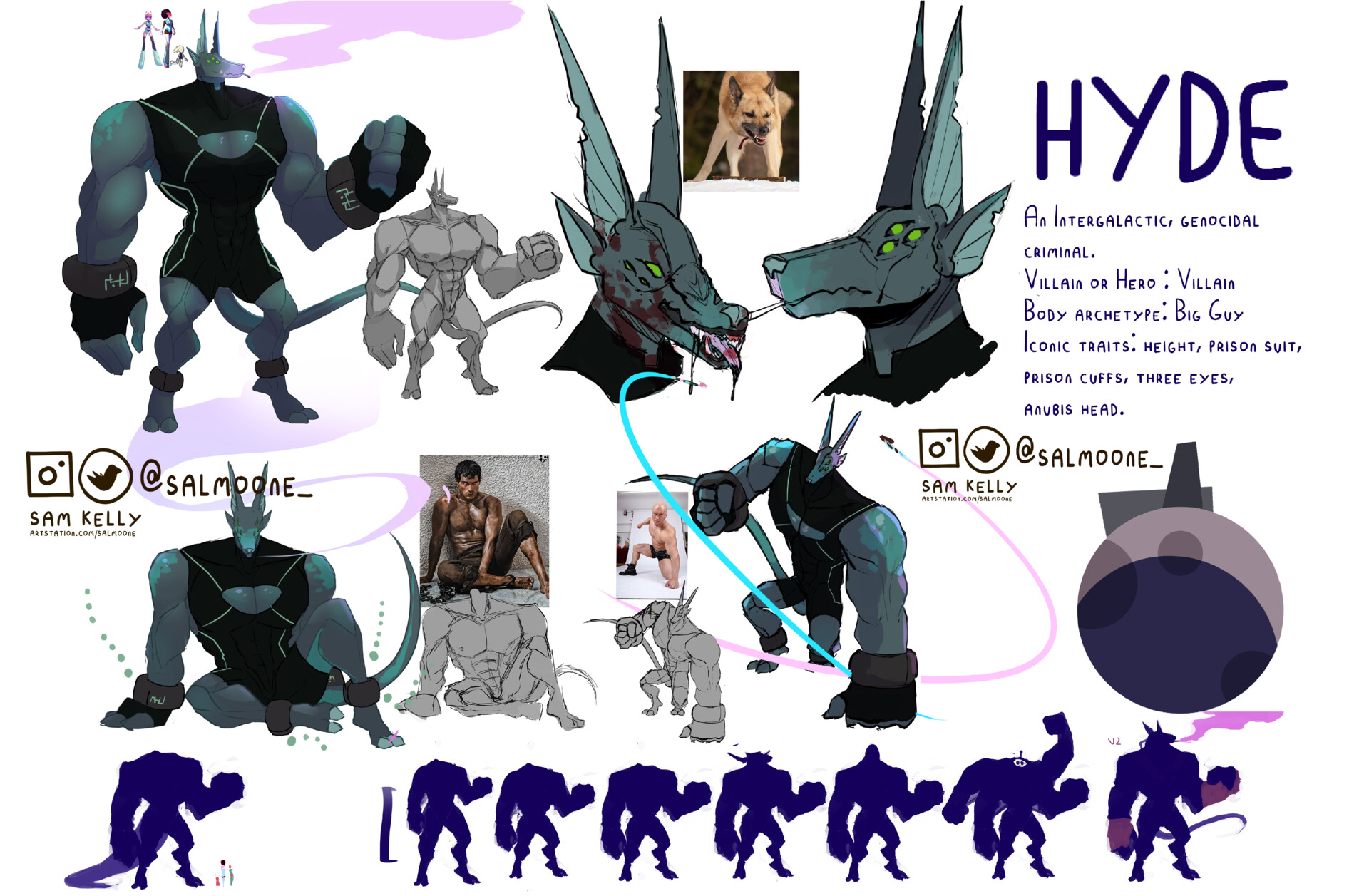 Sam Kelly - Character Design Semester 1