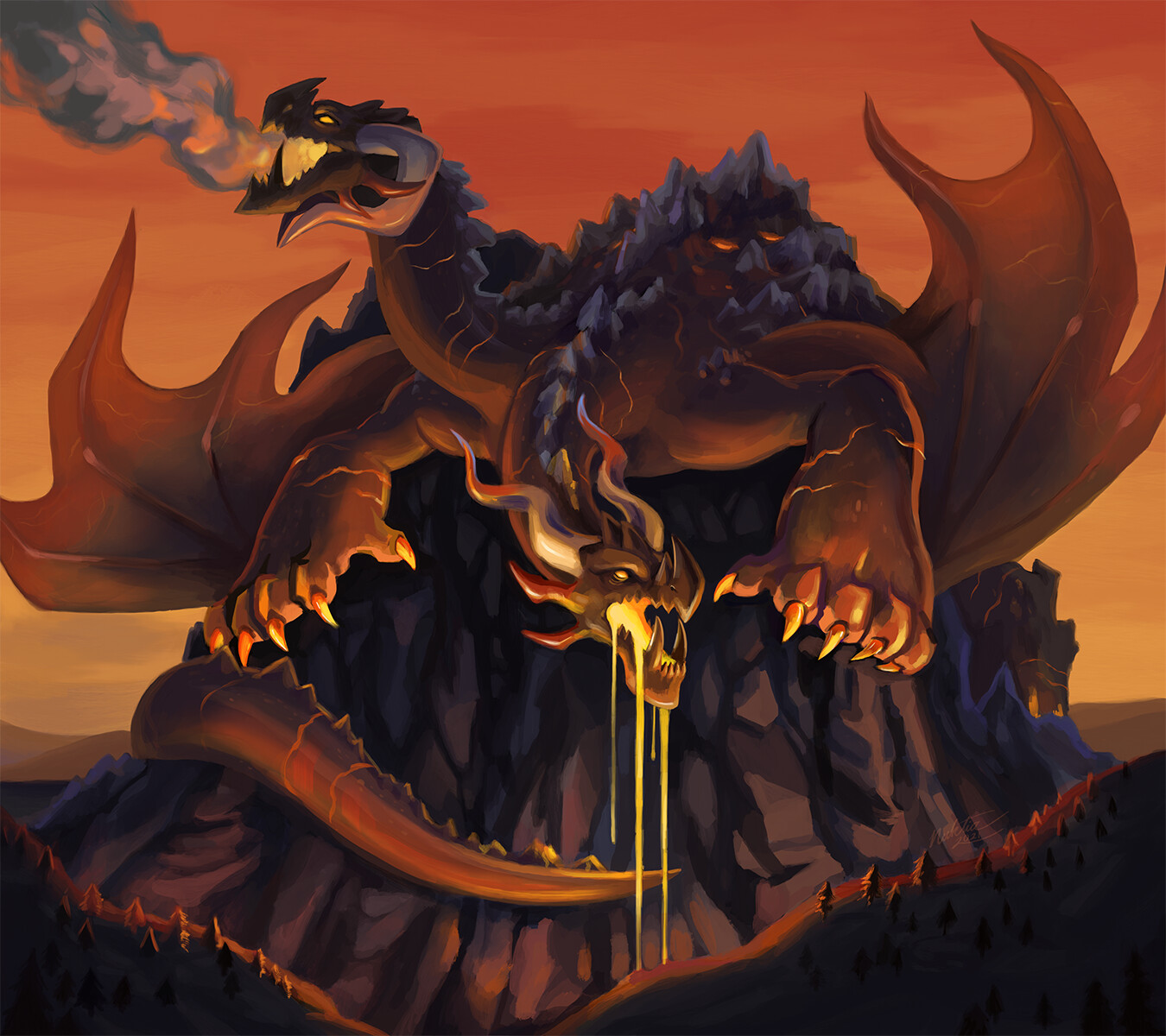 ArtStation - Pyroclastic Wrath