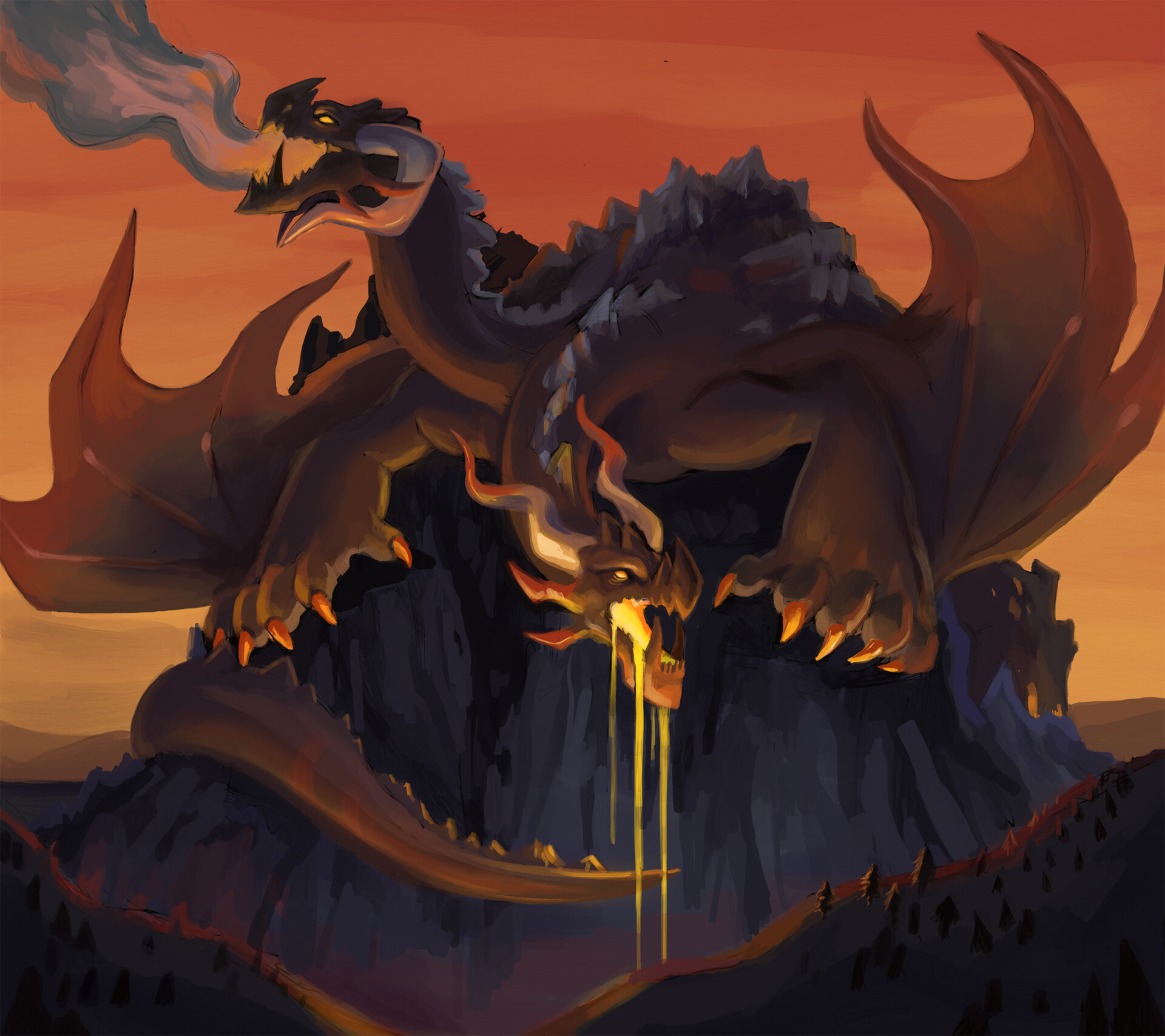 Aster Liu - Pyroclastic Wrath