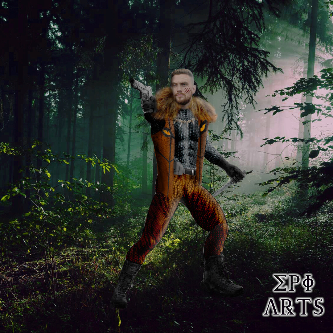 ArtStation - Aaron Taylor-Johnson as Kraven