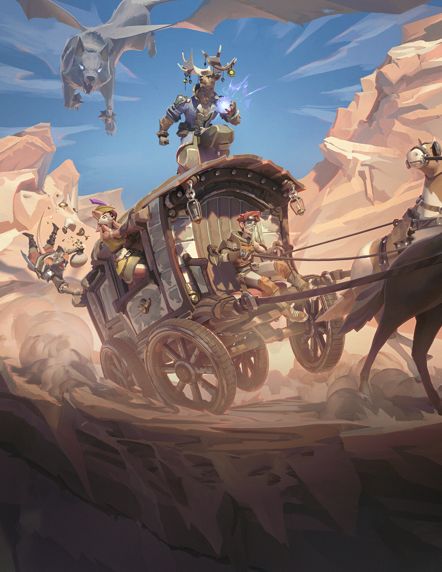 ArtStation - the delver's guide to beast world