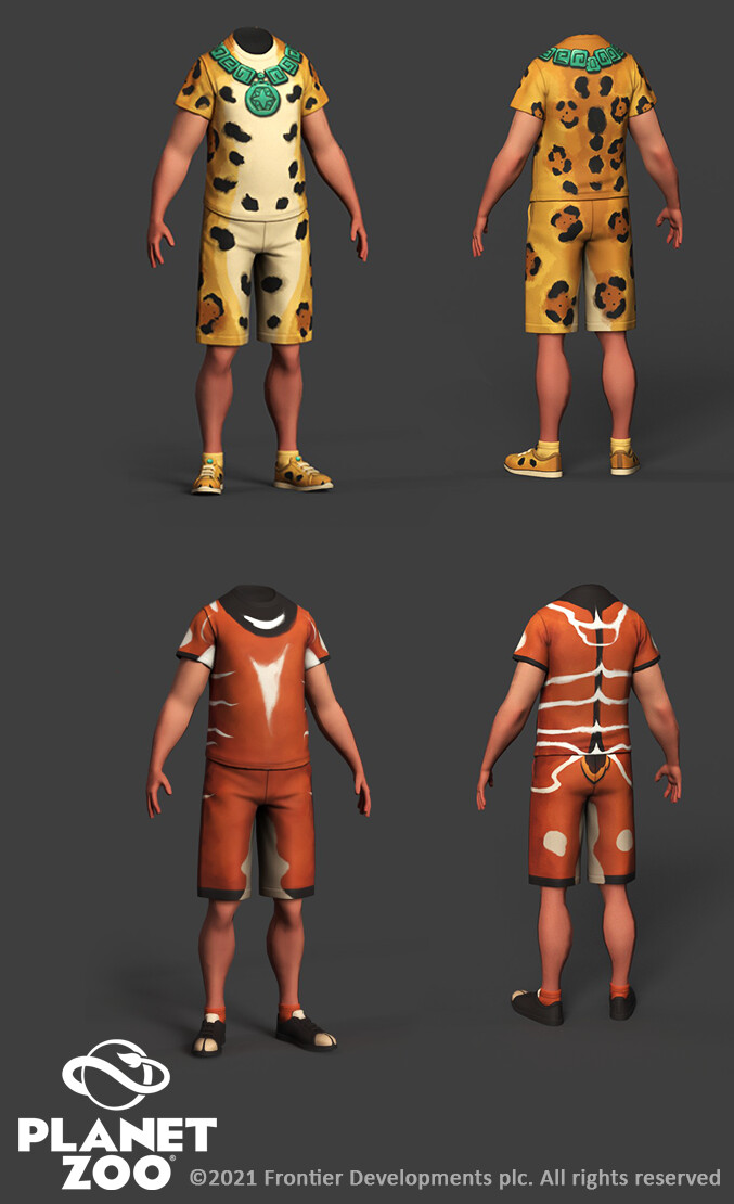 Bernadine Pardue - Planet Zoo - Avatar Costumes