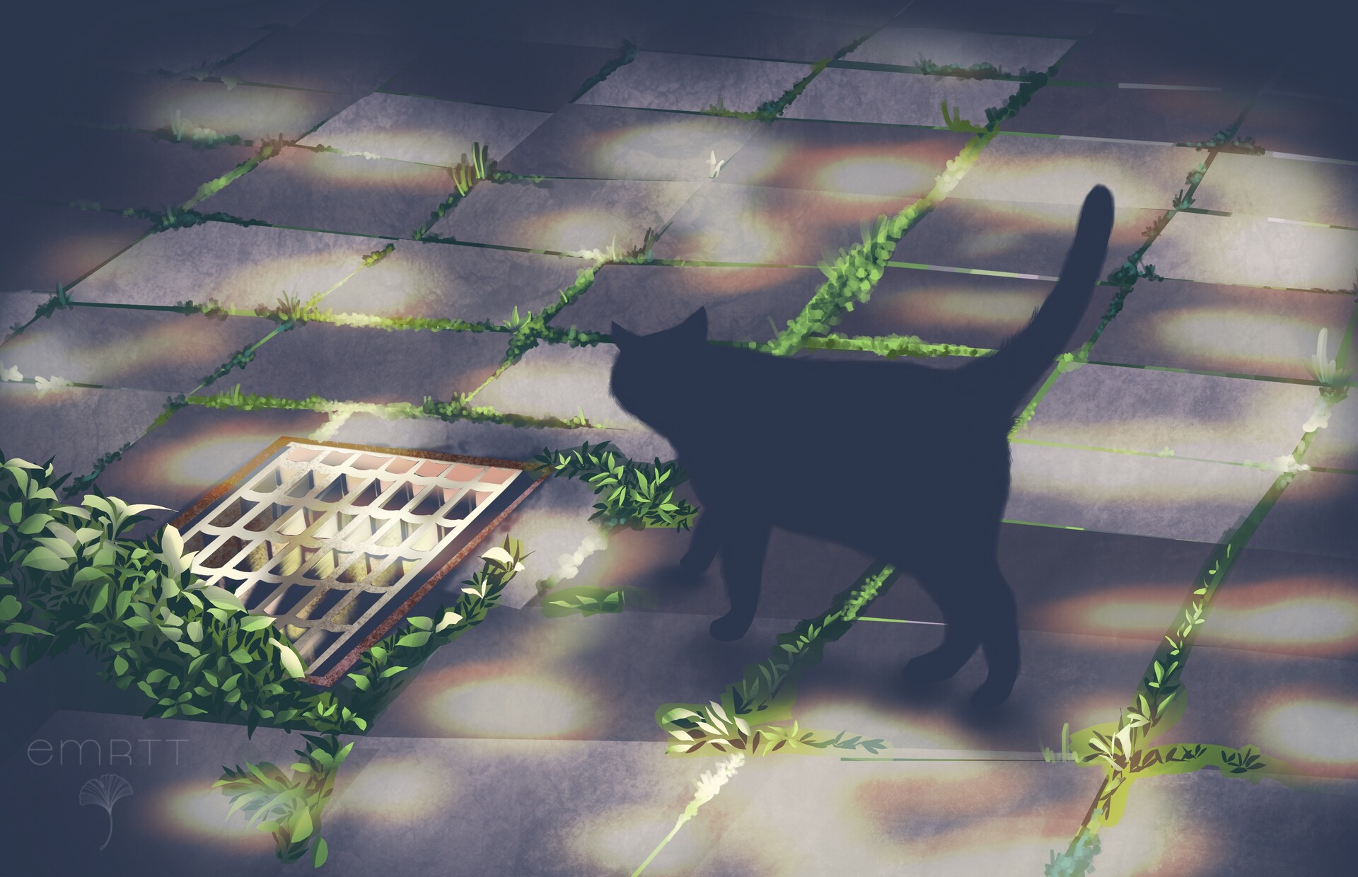 ArtStation - Street cat