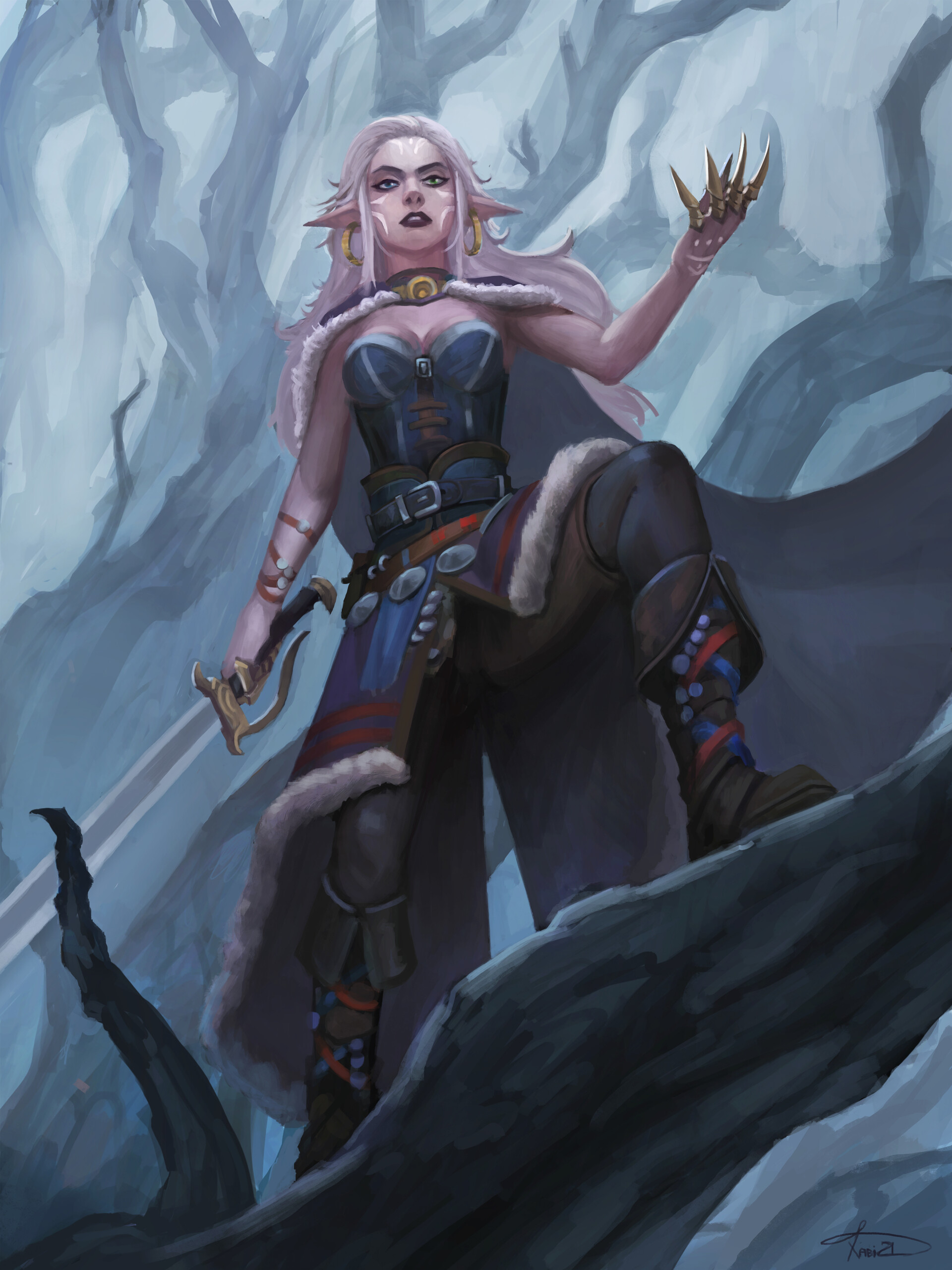 ArtStation - Deep forest shaman