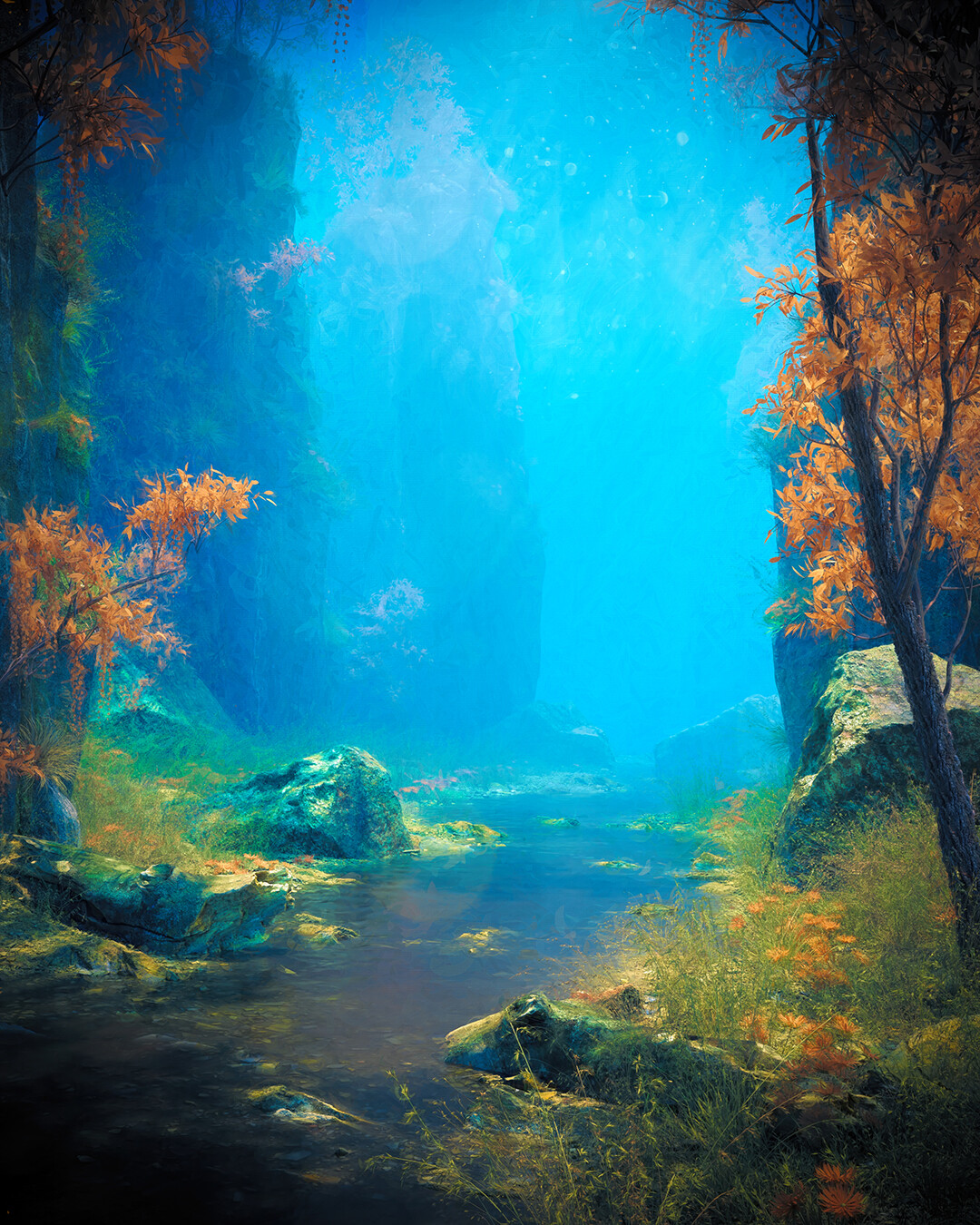 Stylized Forest by Martin Falk : ImaginaryWildlands