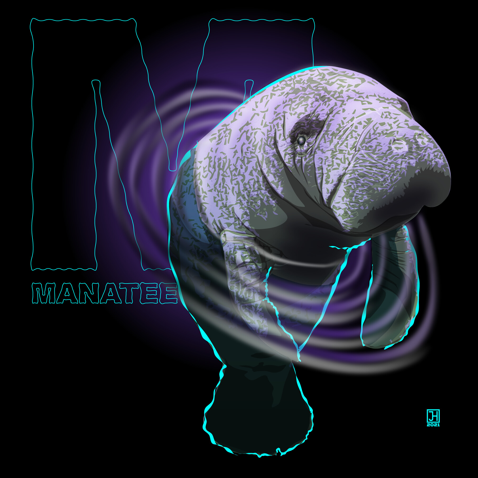ArtStation - M is for Manatee