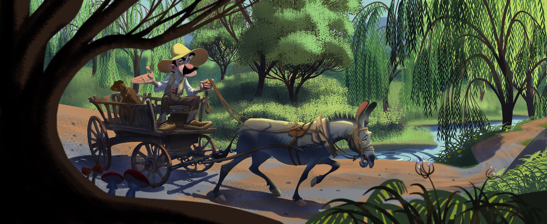 ArtStation - The adventures of Tosha the Cat 01