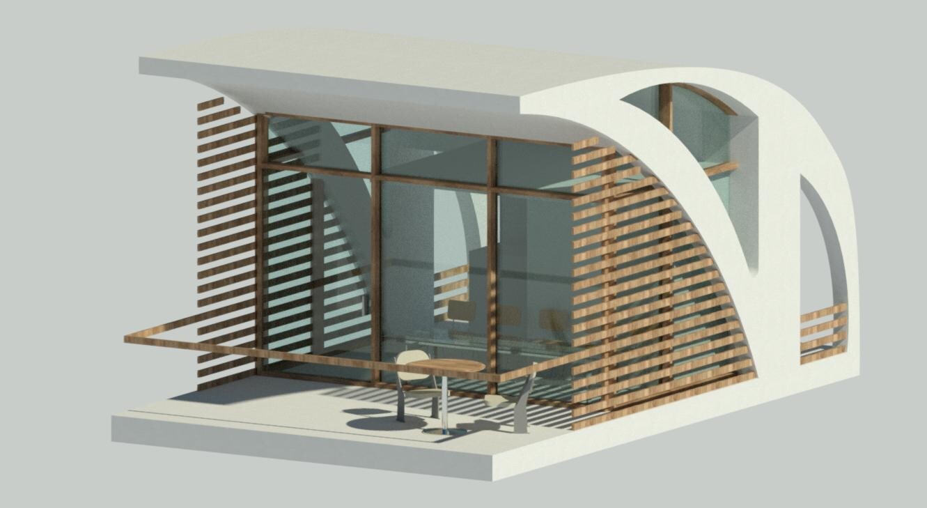 ArtStation - Revit building