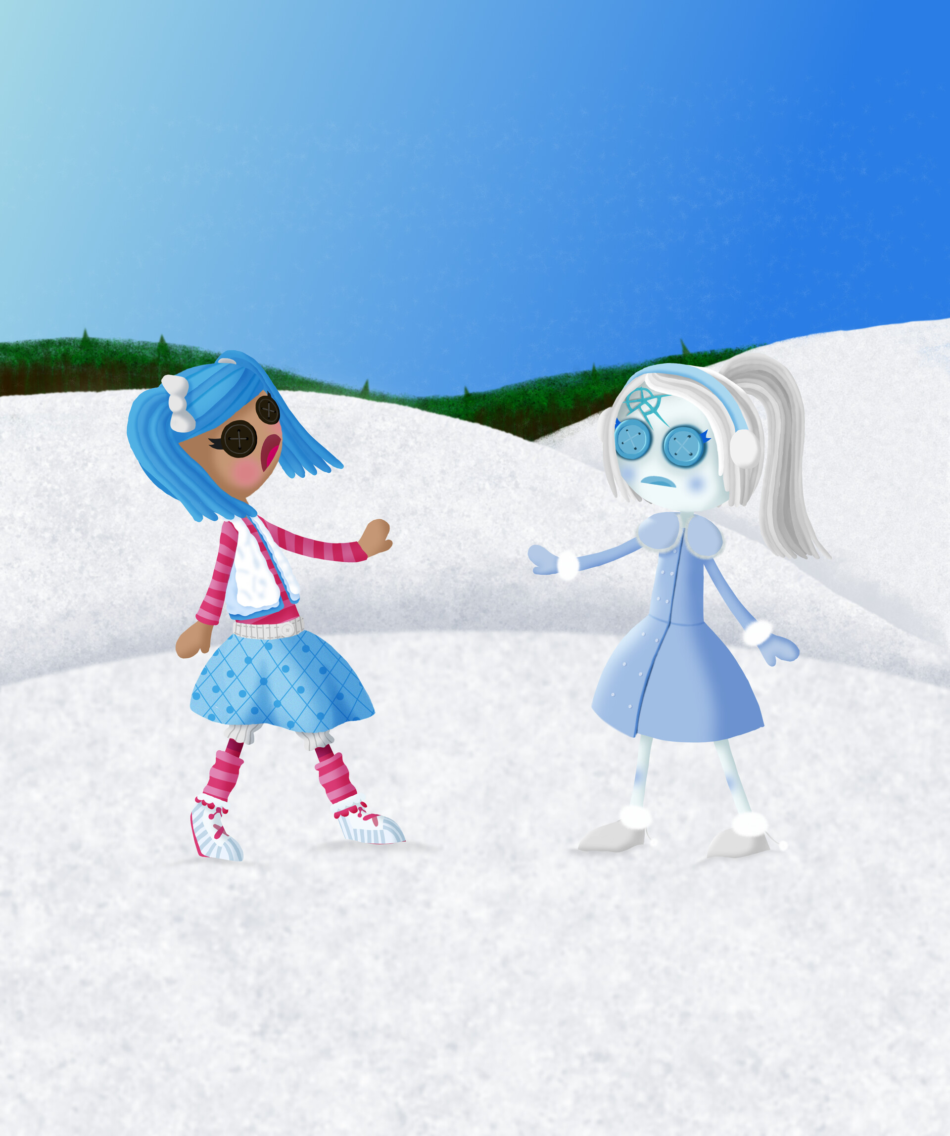 ArtStation - Frozen Terror