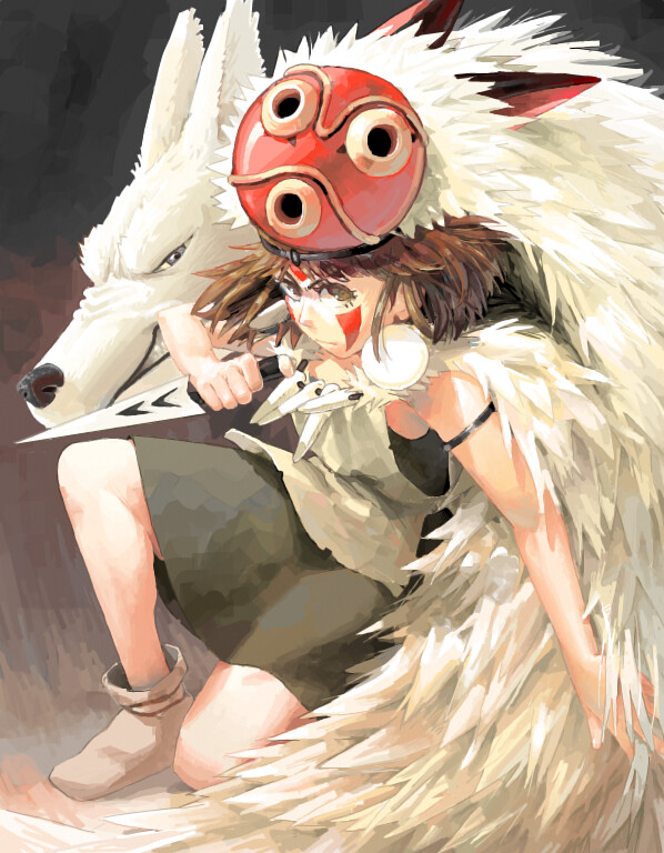 ArtStation - Mononoke and HunterXHunter fanart