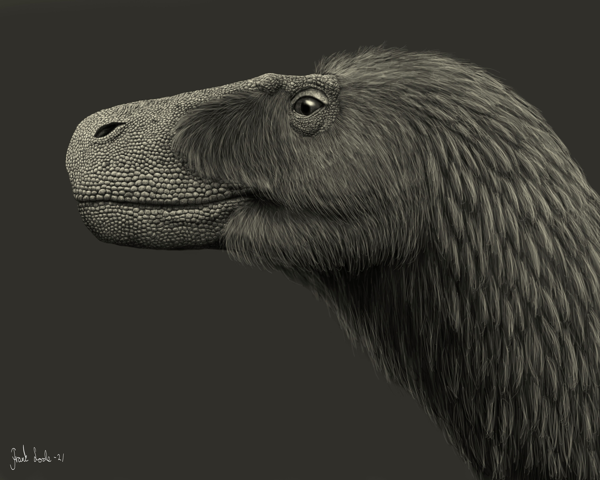 ArtStation - Utahraptor ostrommaysi.
