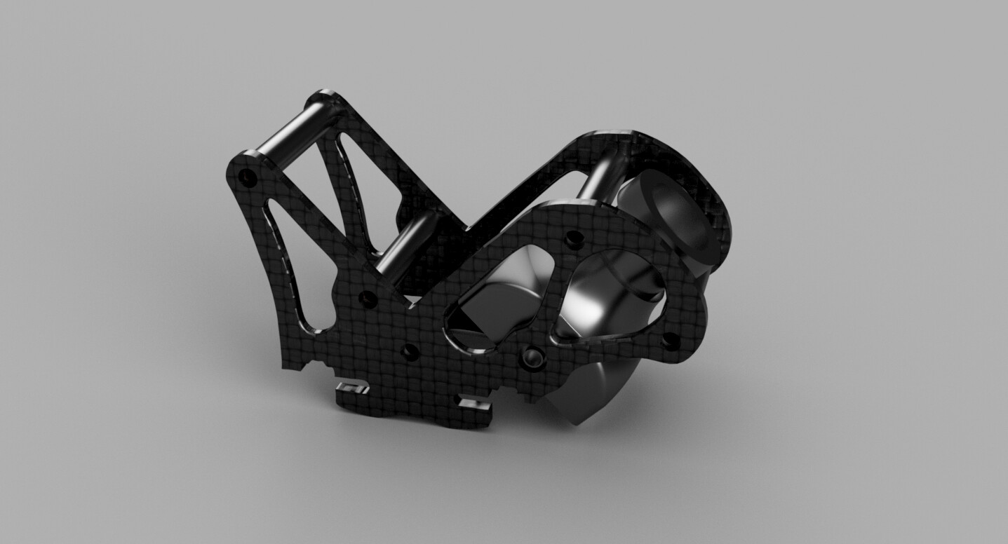 ArtStation - Helix drone 45 degree HS1177 camera mount