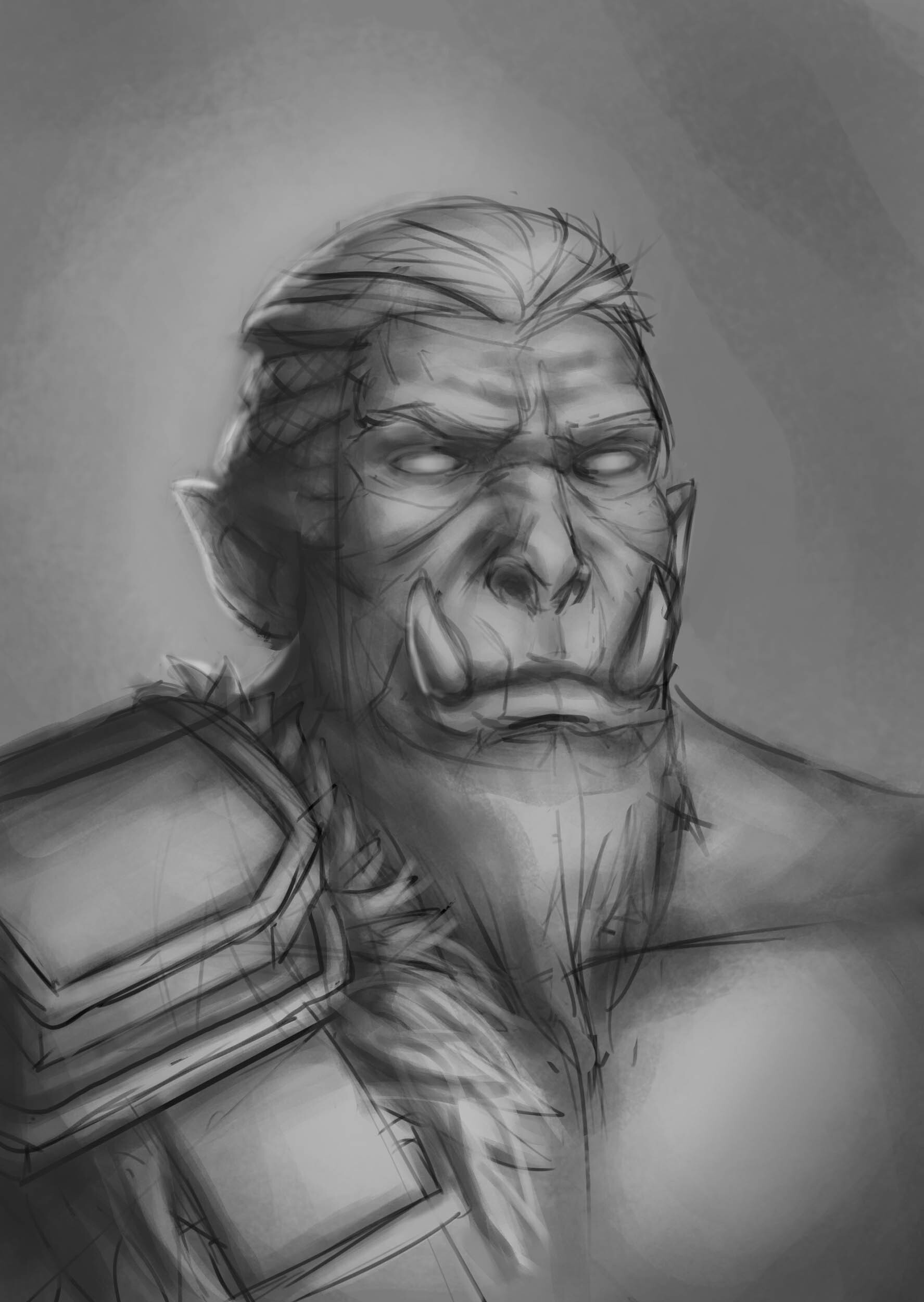 ArtStation - orc male
