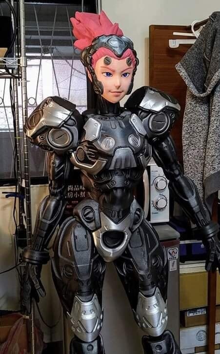 ArtStation - 155cm 3D print Robot Girl Design