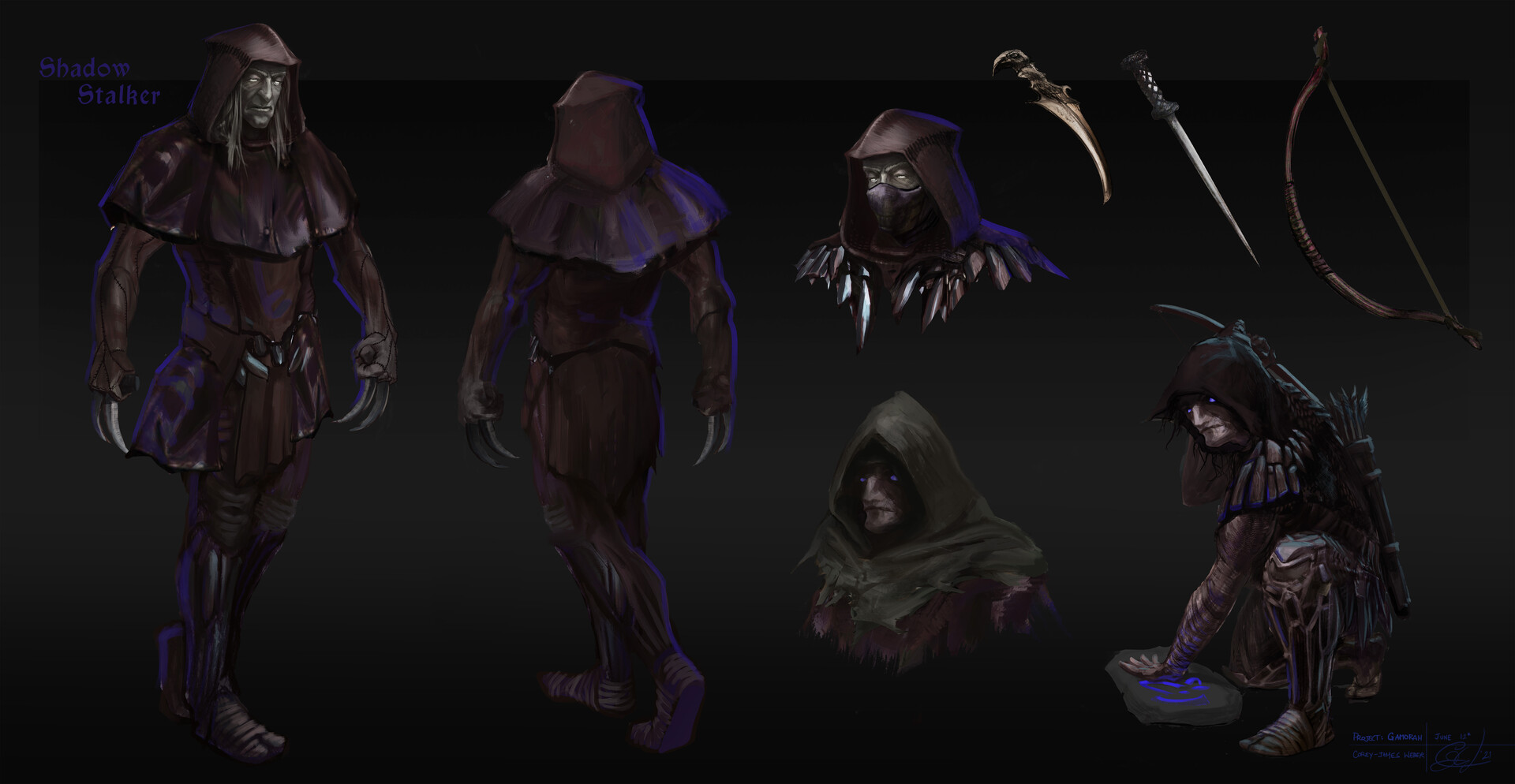 ArtStation - Shadow-Stalker (Scorpion Clan)