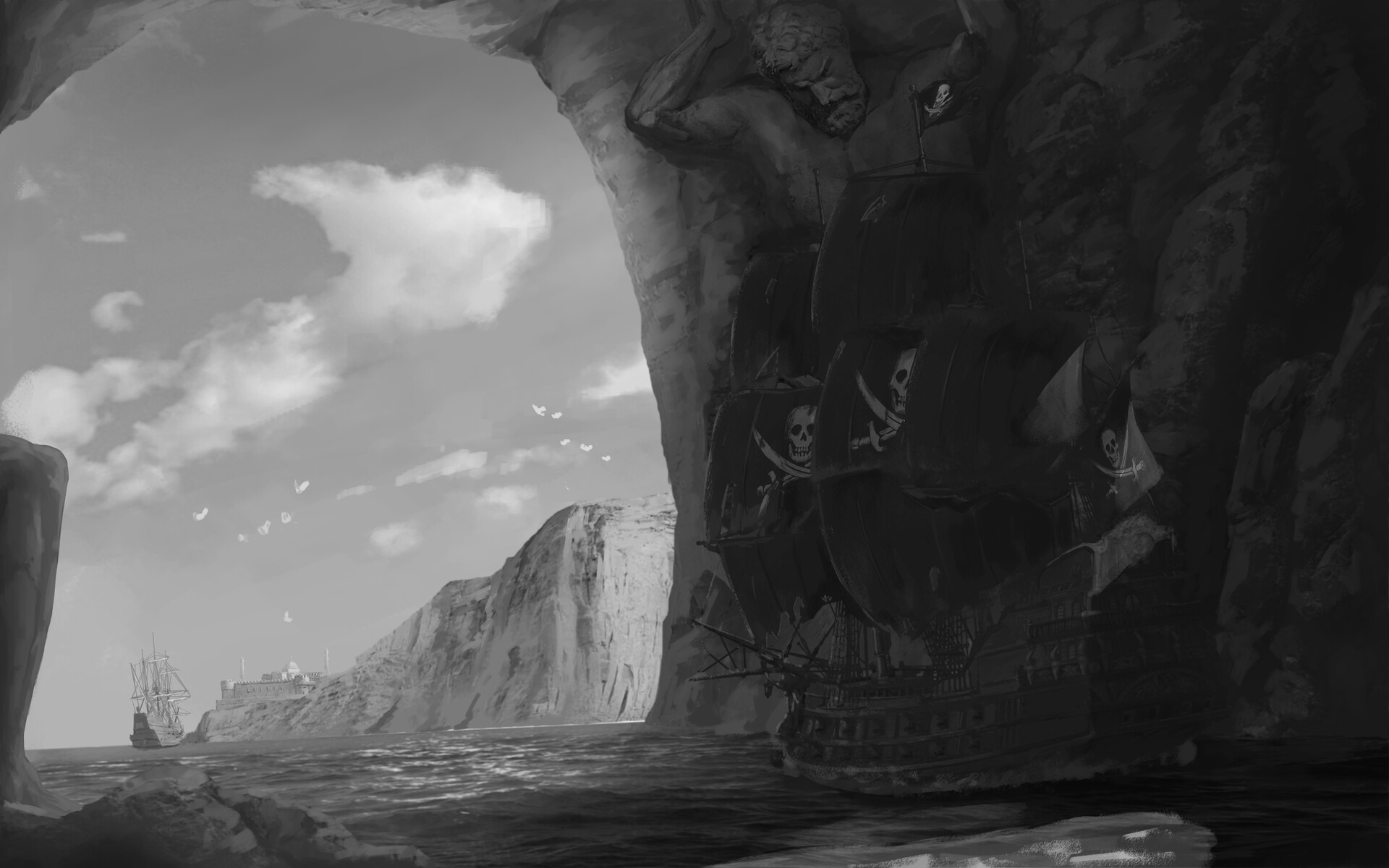 ArtStation - Pirate Scene