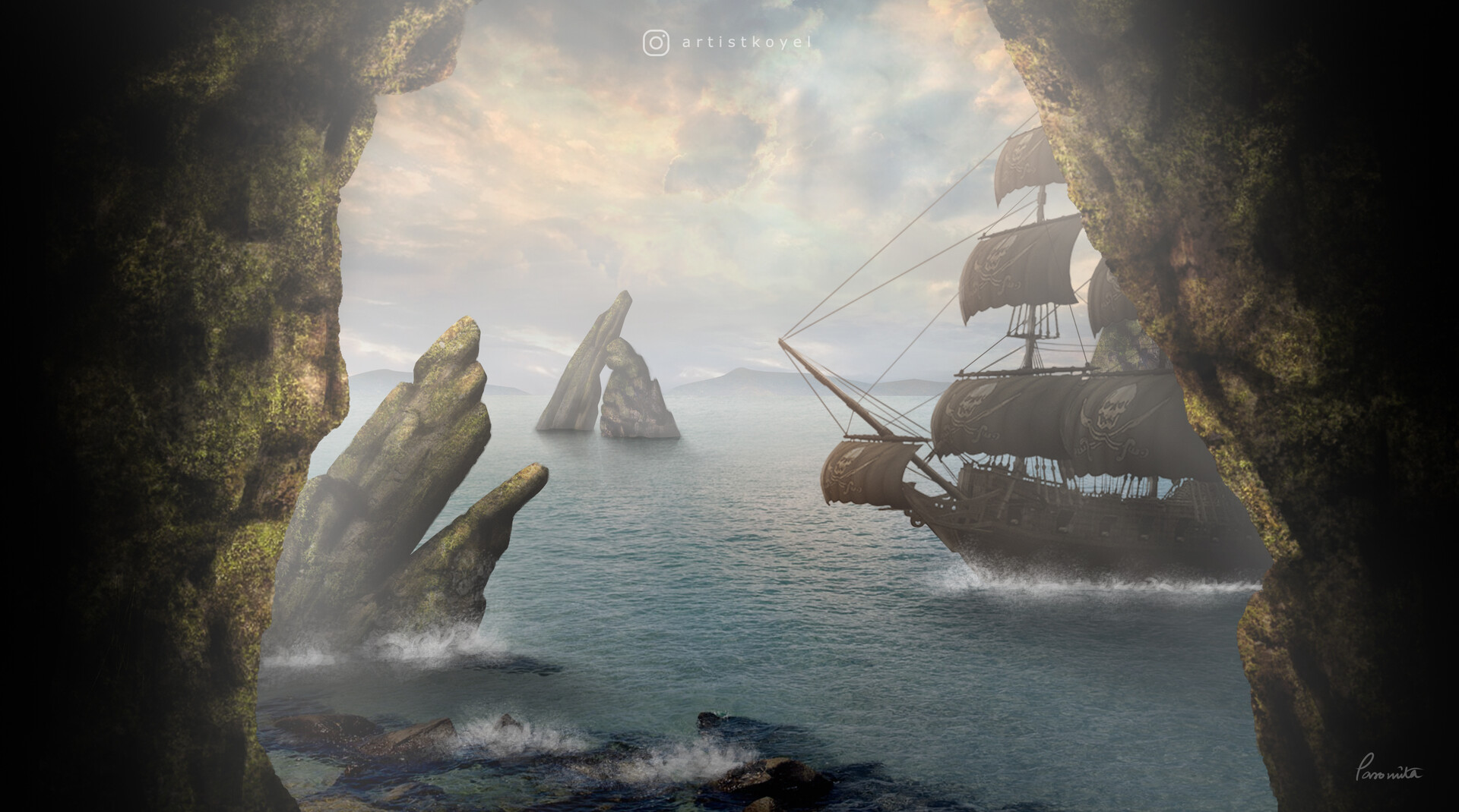 ArtStation - Conceptual Digital Matte Painting