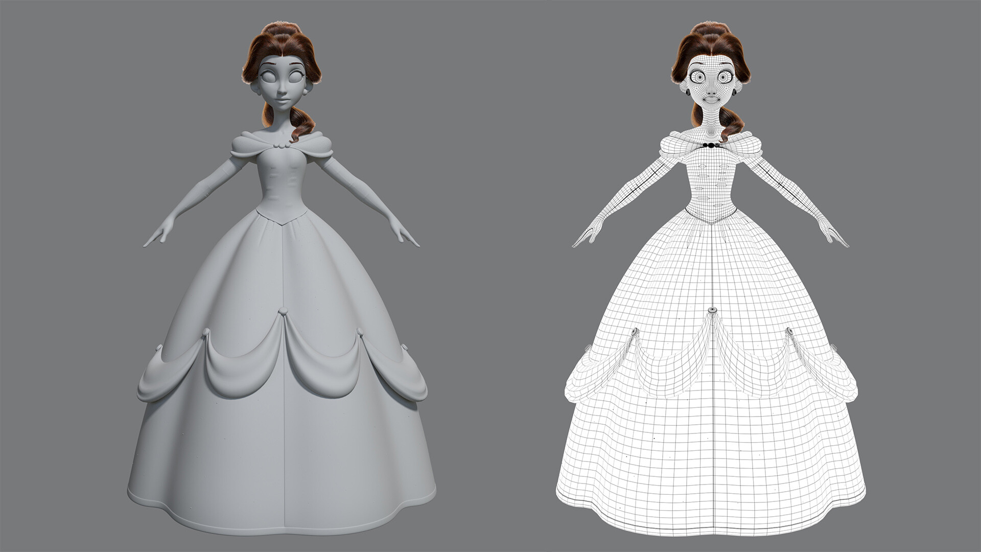 Miriam Aguilera - Princess Belle from "Ralph Breaks the internet"