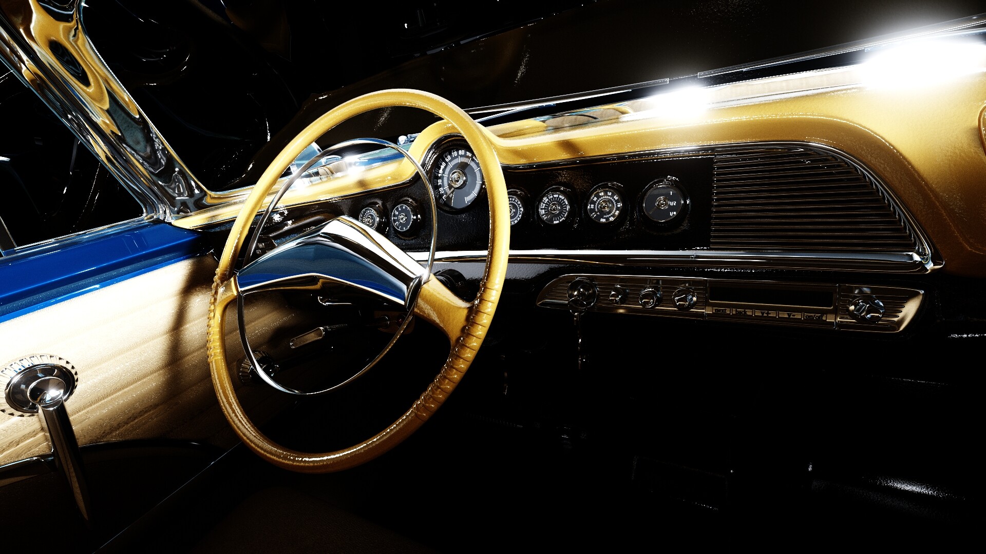 1956 Dodge Custom Royal Interior