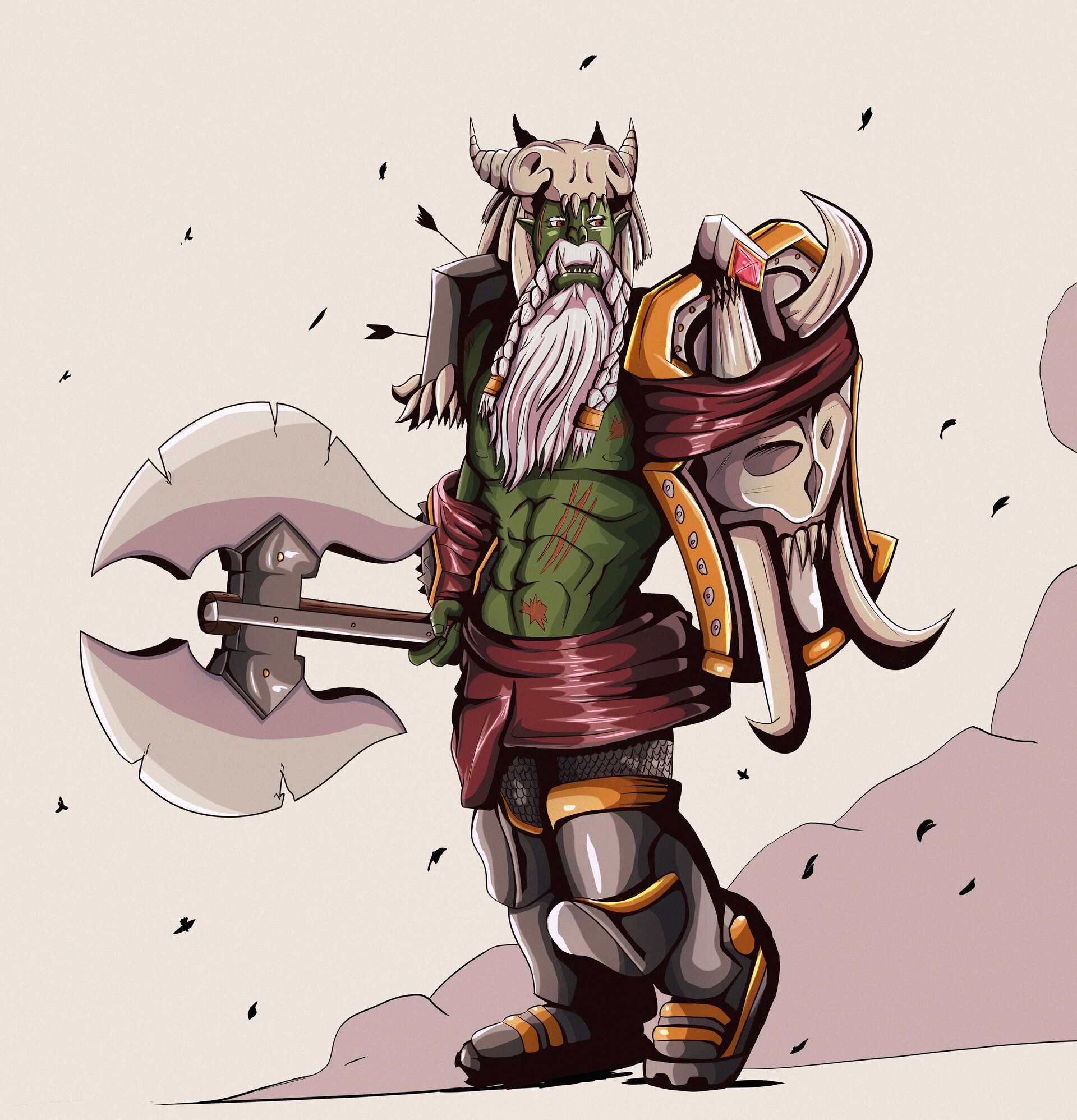 ArtStation - Orc illustration