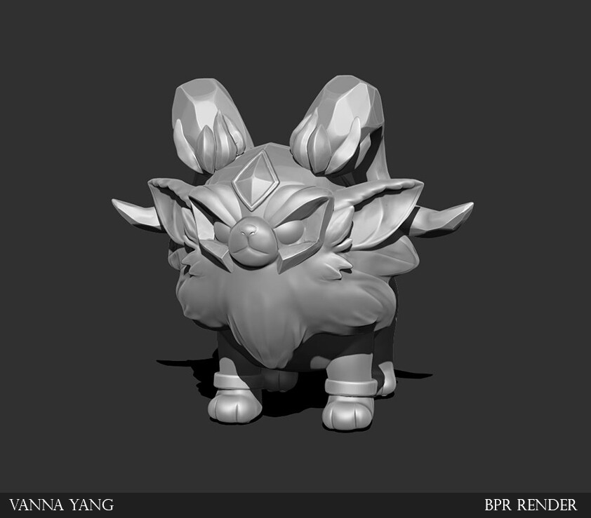 Vanna Yang - Victorious FuryHorn 3D Model