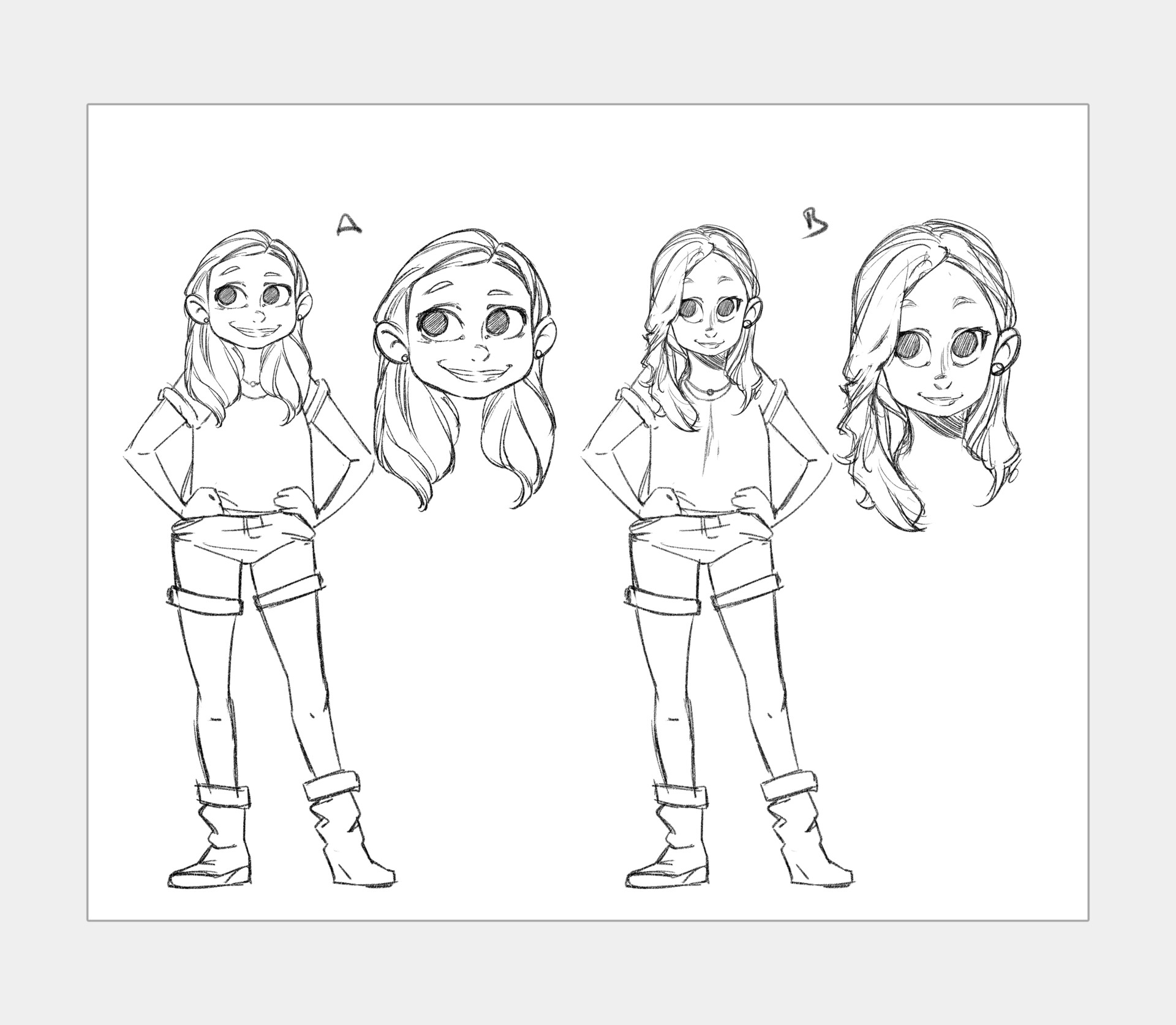 ArtStation - chara design