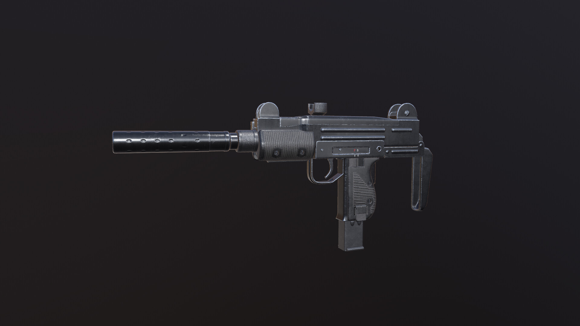 ArtStation - Uzi Gun