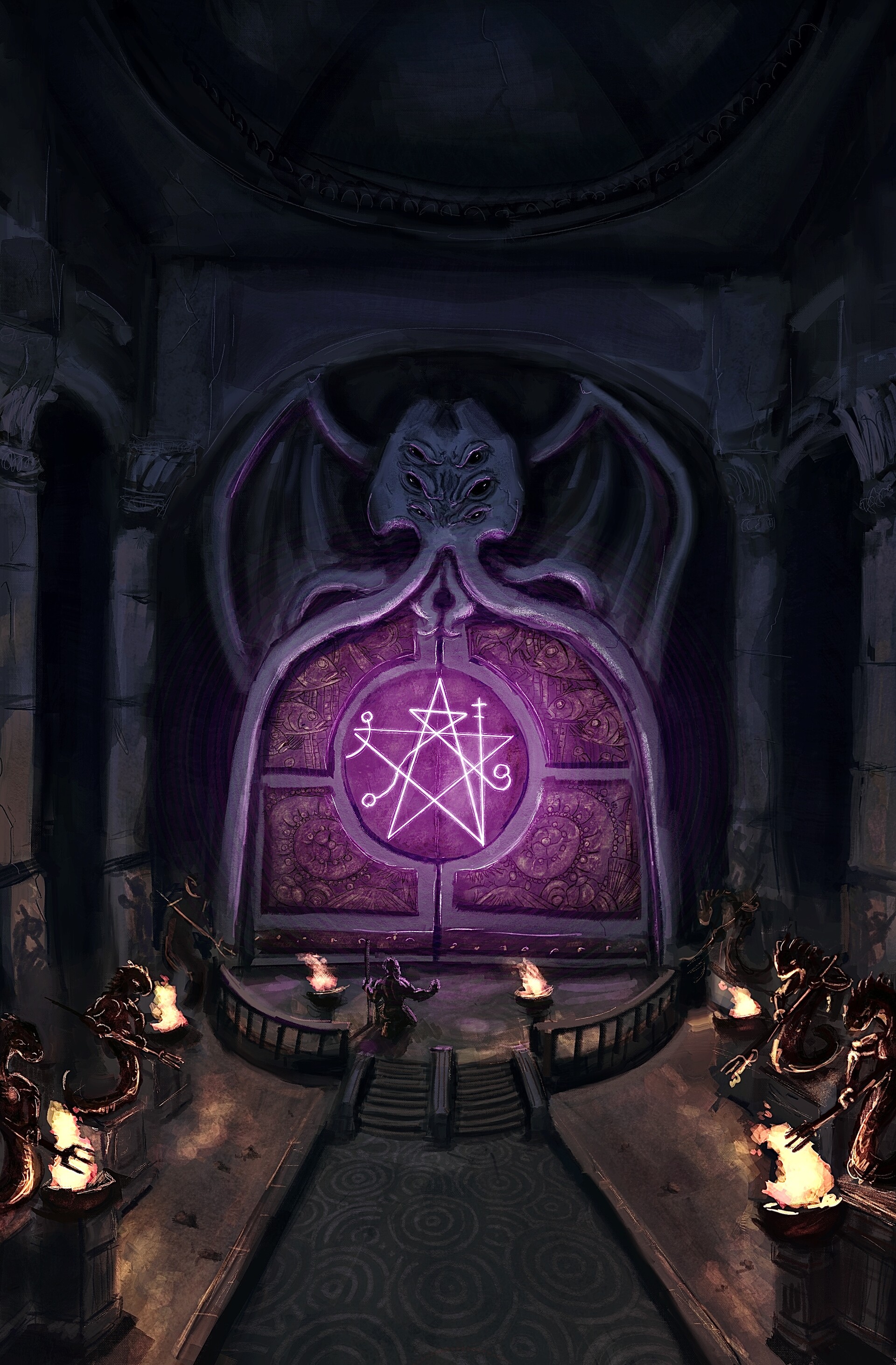 ArtStation - Descent into madness