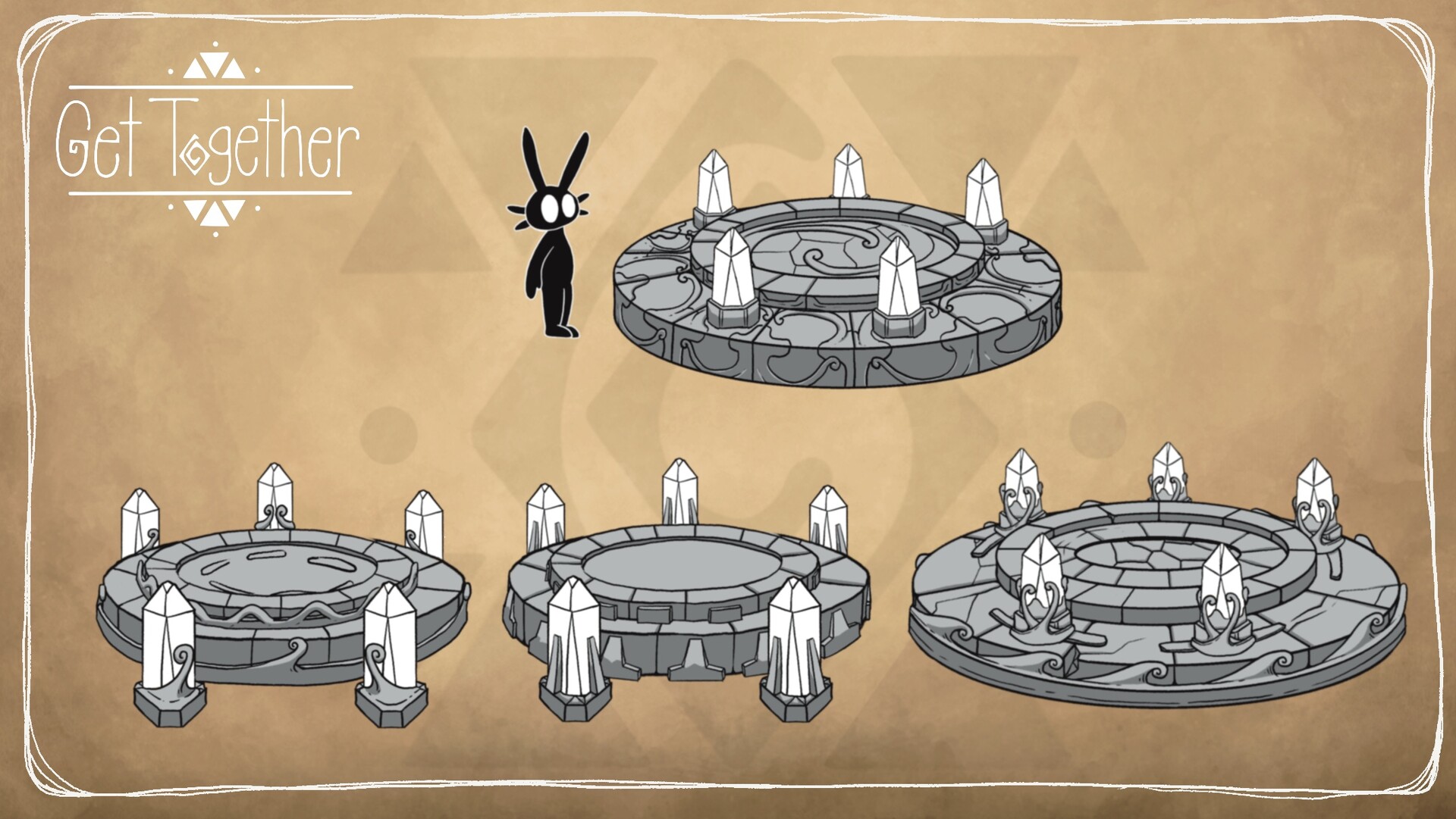 Heinrich Hammann - Conceptart for GetTogether - Interactibles