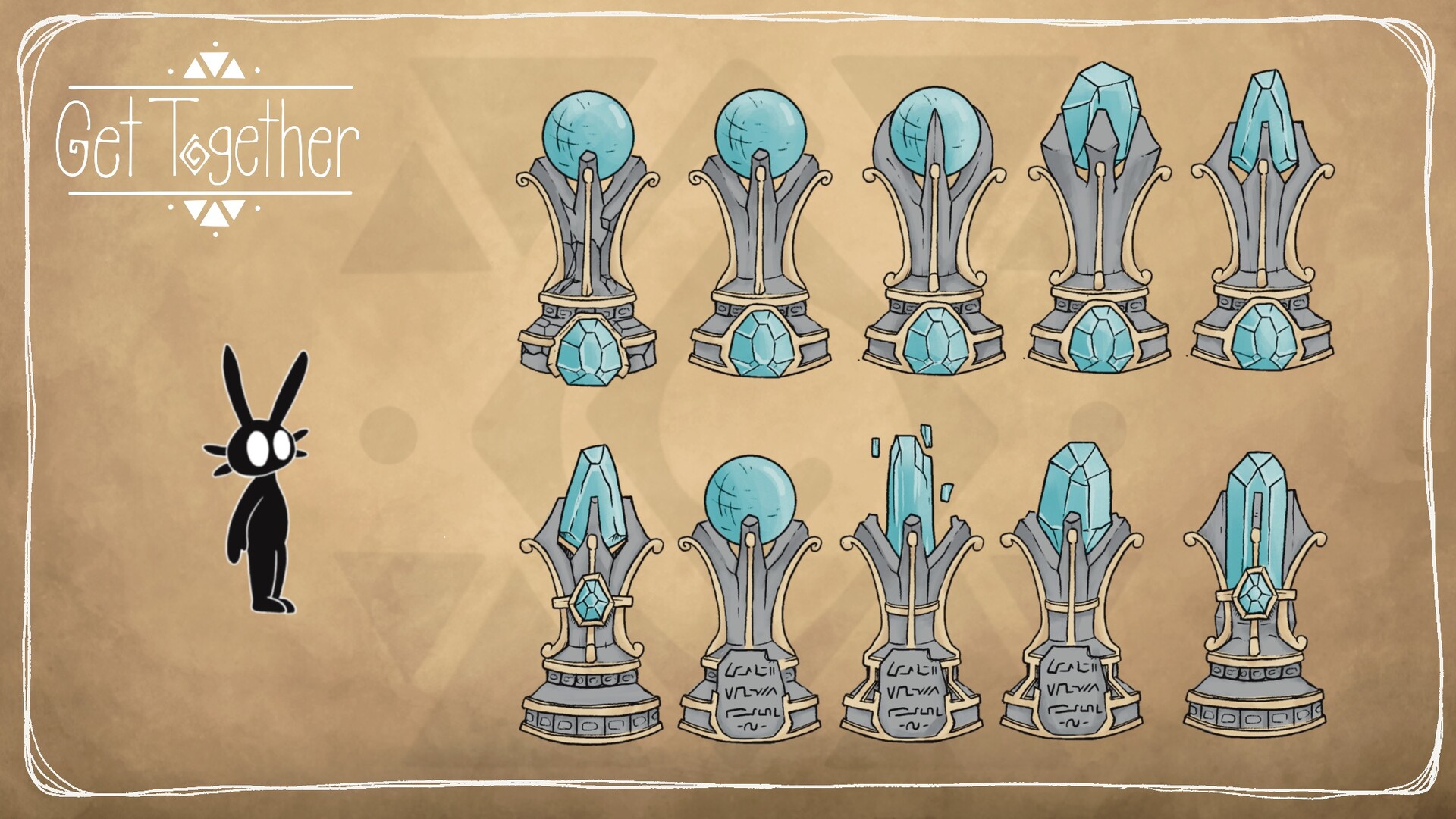 Heinrich Hammann - Conceptart for GetTogether - Interactibles