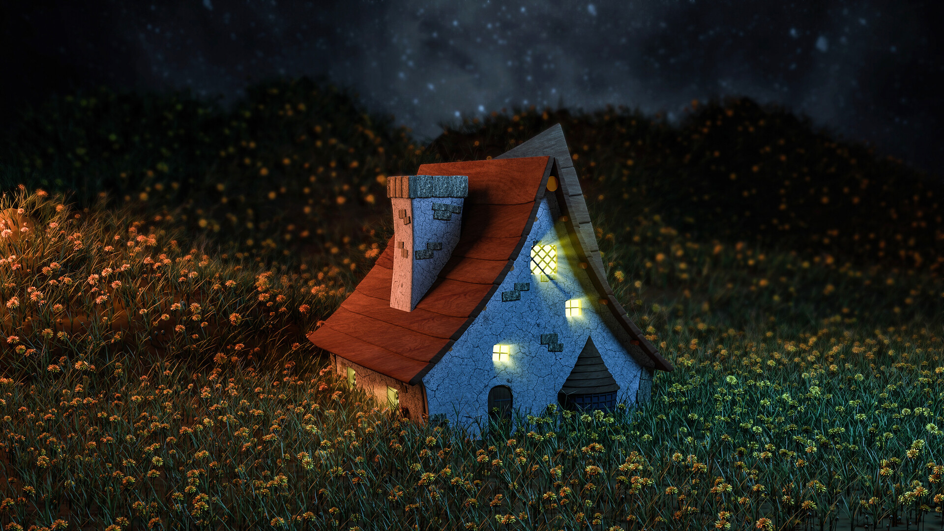 ArtStation - The Wizard House