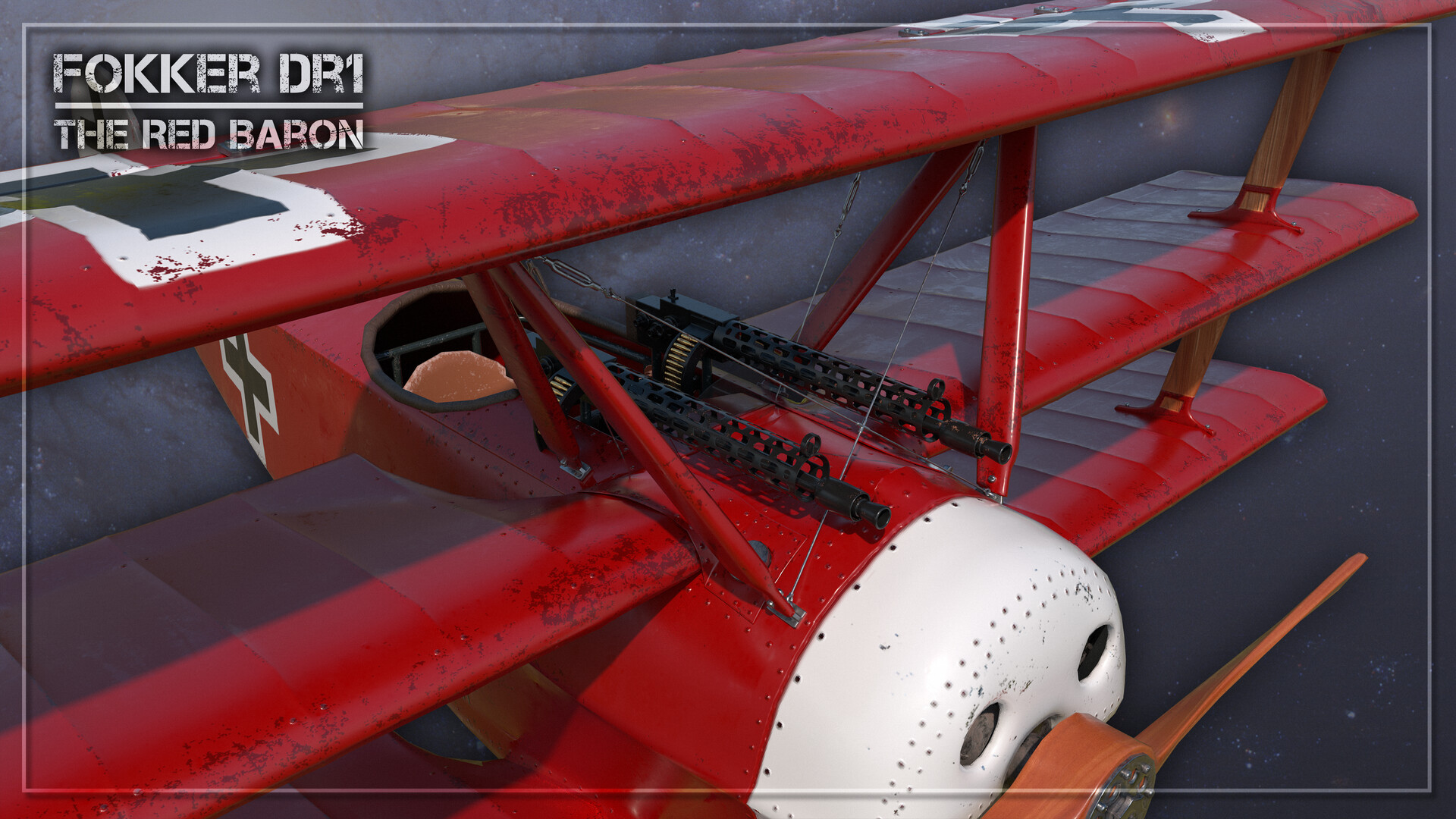 Marcelo Andrade - Triplano Fokker DR1 - The Red Baron