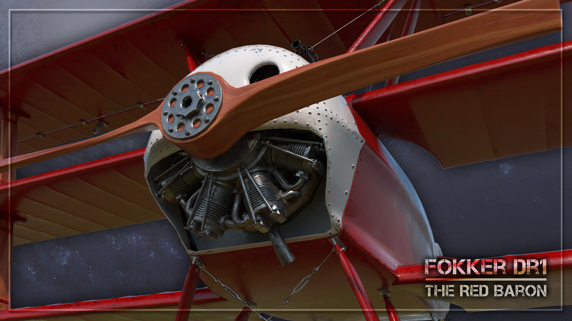 Marcelo Andrade - Triplano Fokker DR1 - The Red Baron