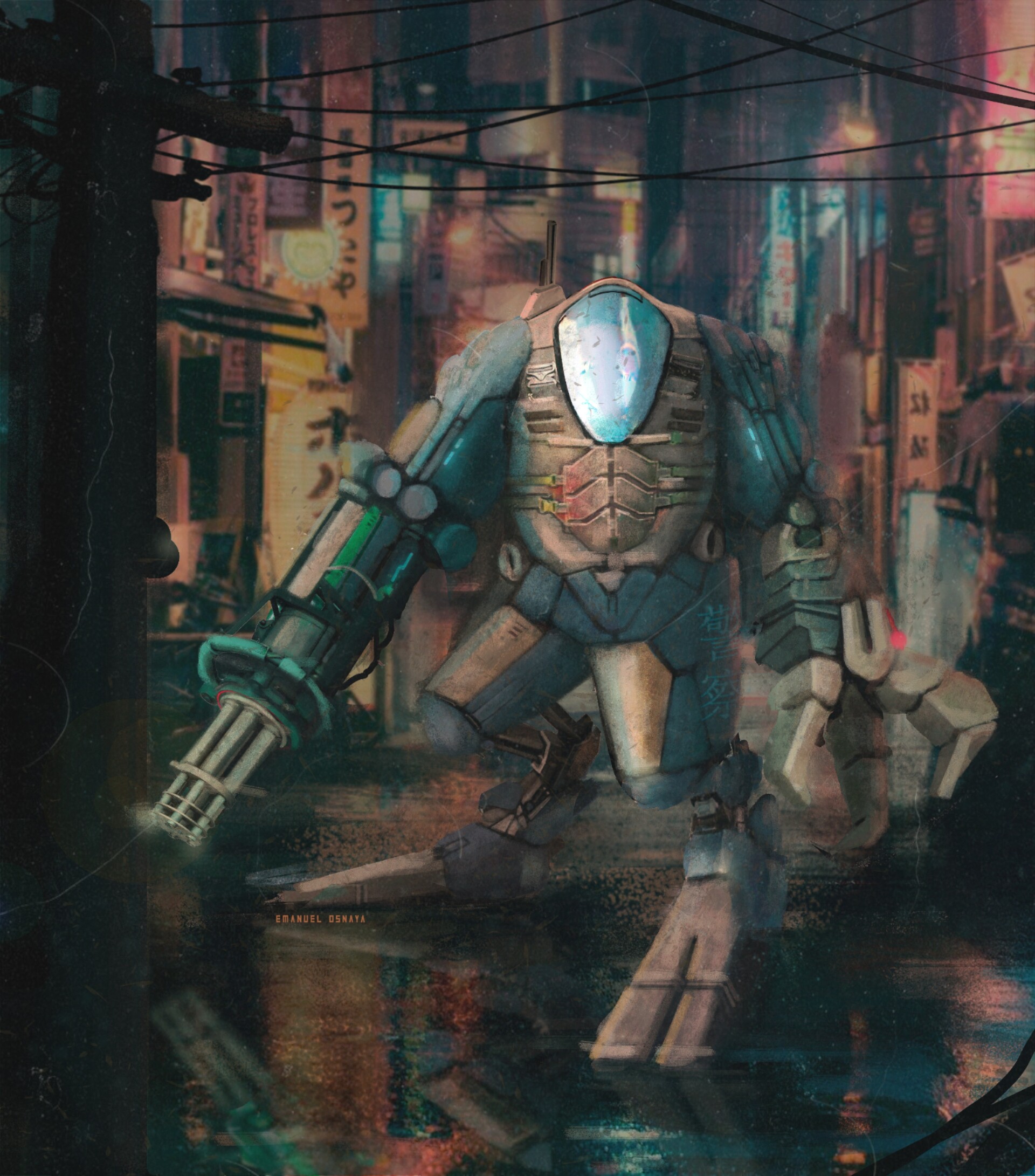 ArtStation - Cyber police