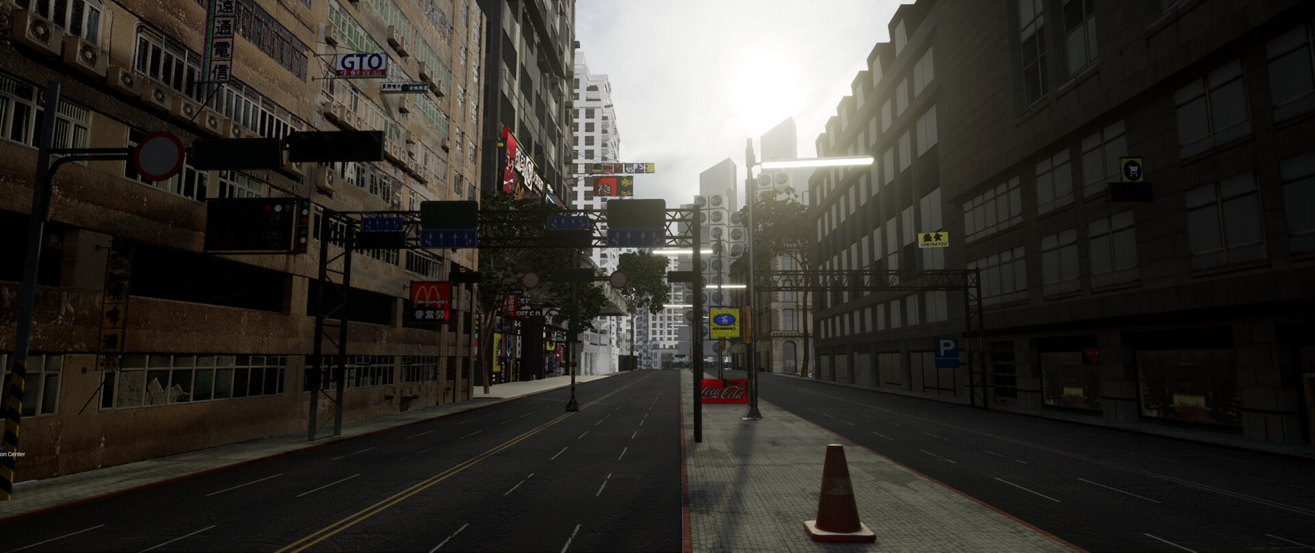 ArtStation - Unreal Engine city.
