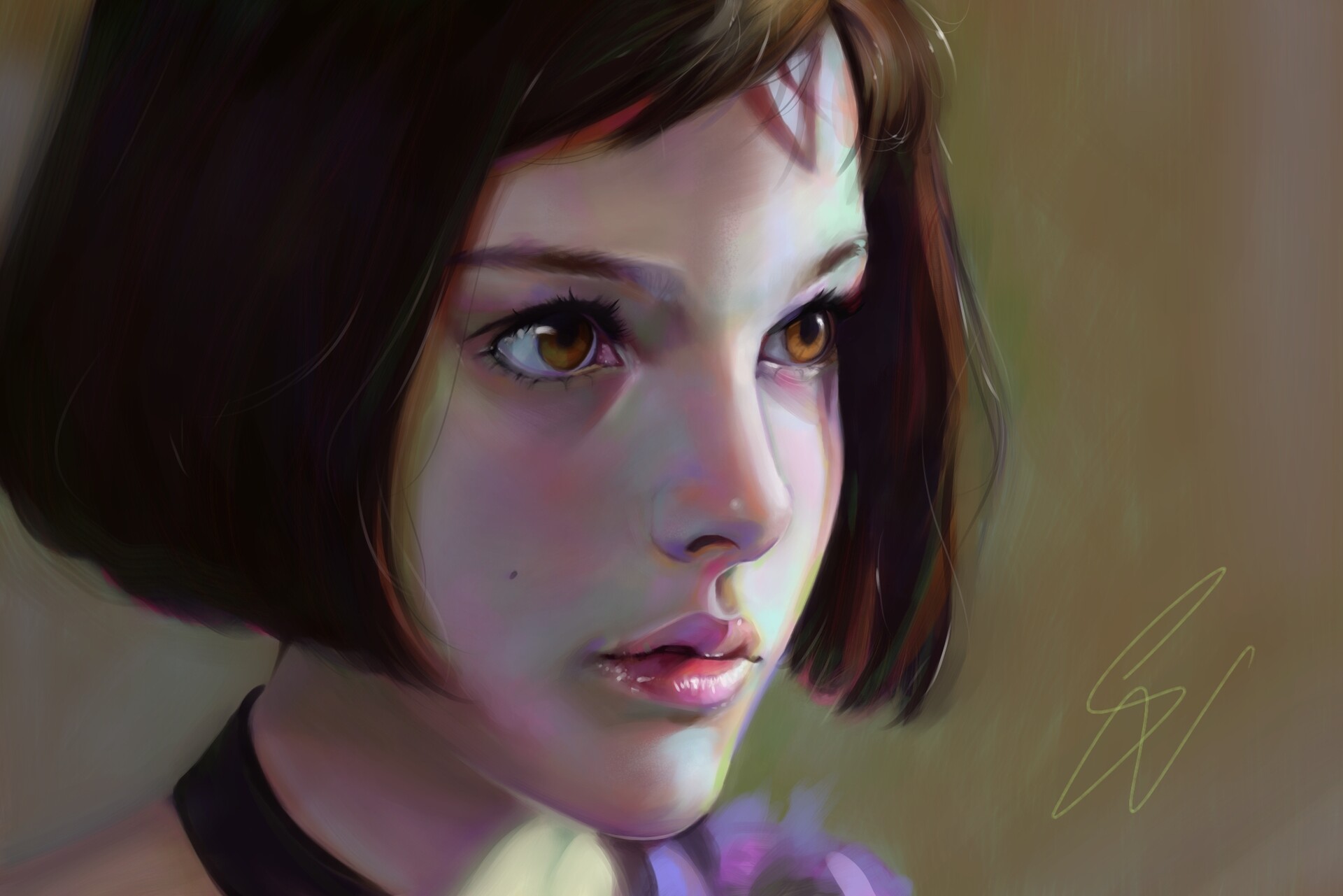 ArtStation - MATHILDA (LEON: THE PROFESSIONAL) - 2020