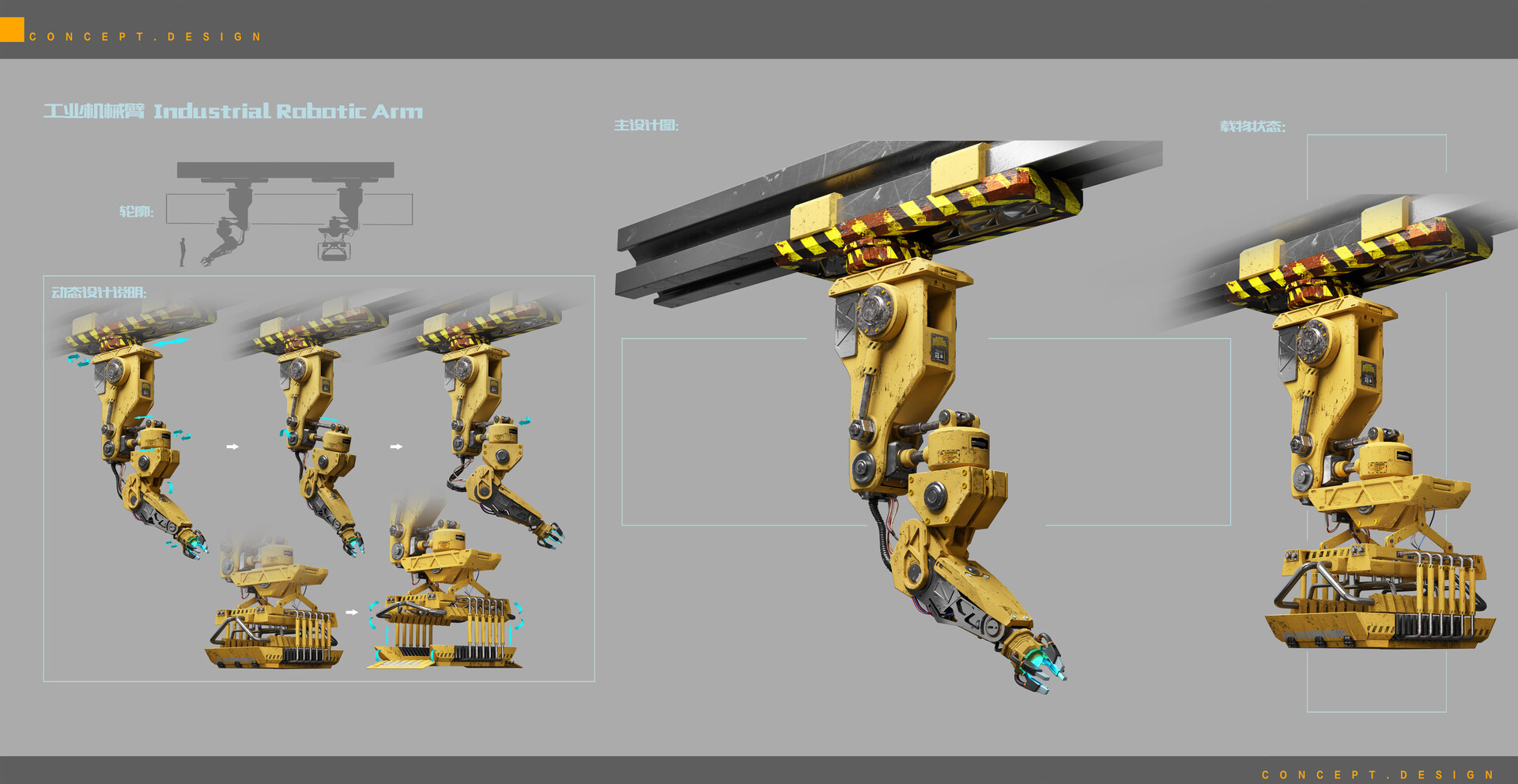 ArtStation - Robotic Arm